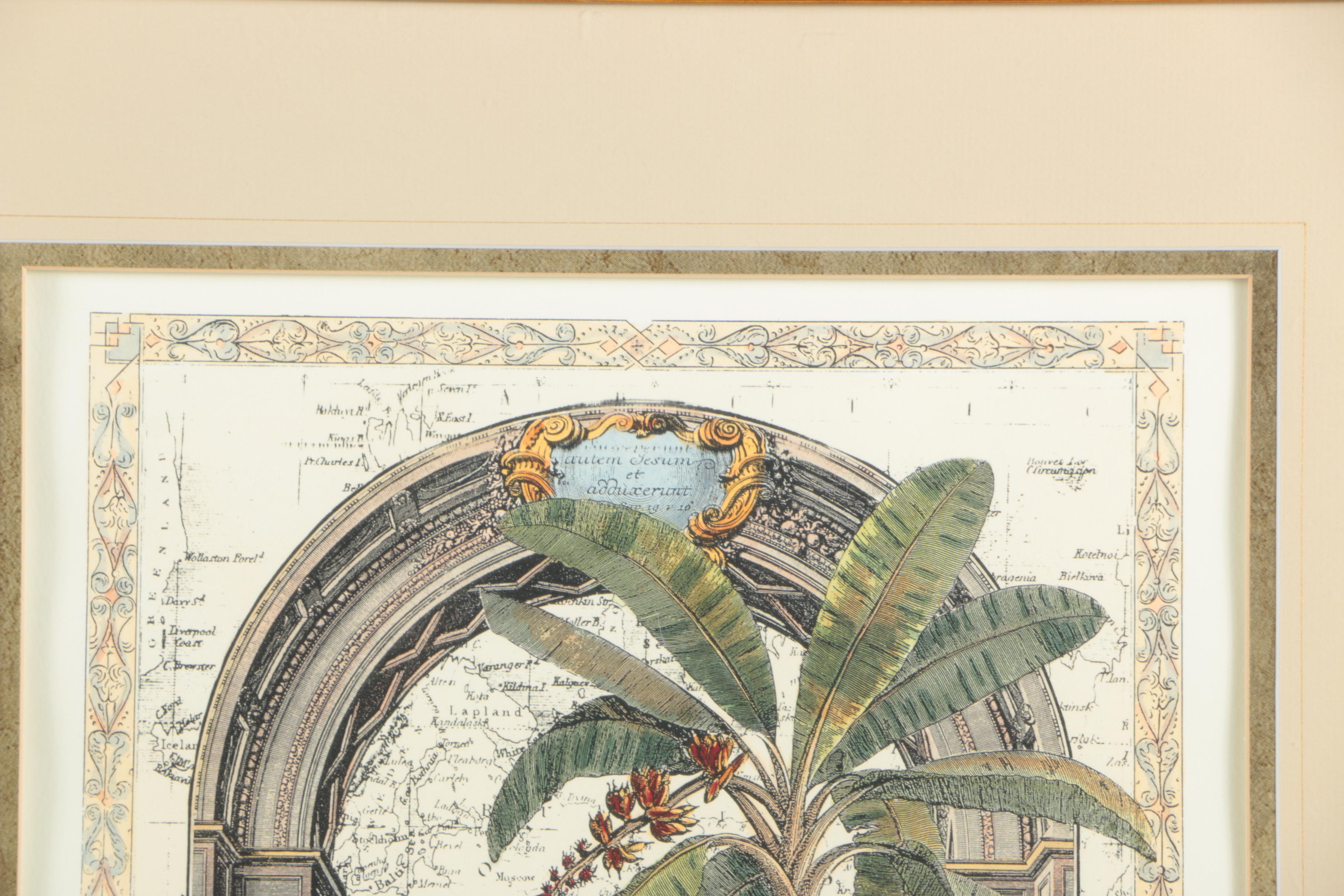 Hand-Colored Lithograph Prints on Paper | EBTH