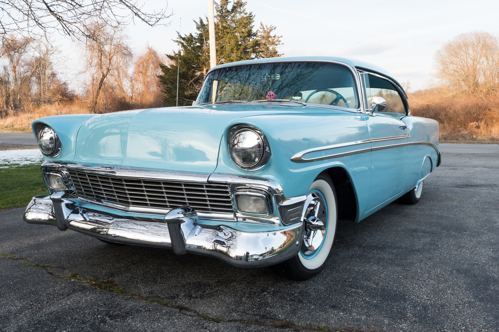1956 Chevrolet Bel Air Nassau Blue Hardtop Coupe | EBTH