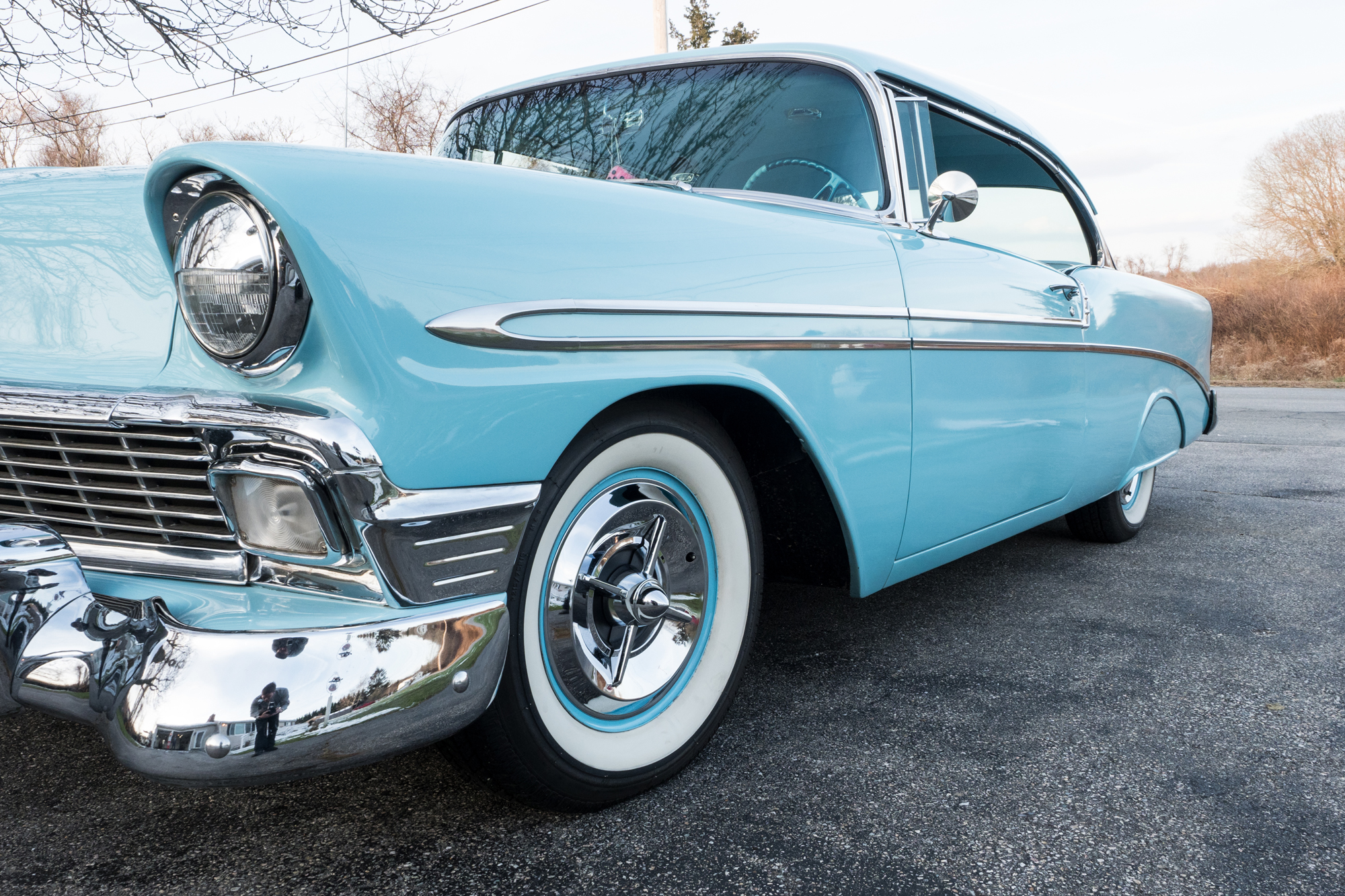 1956 Chevrolet Bel Air Nassau Blue Hardtop Coupe | EBTH