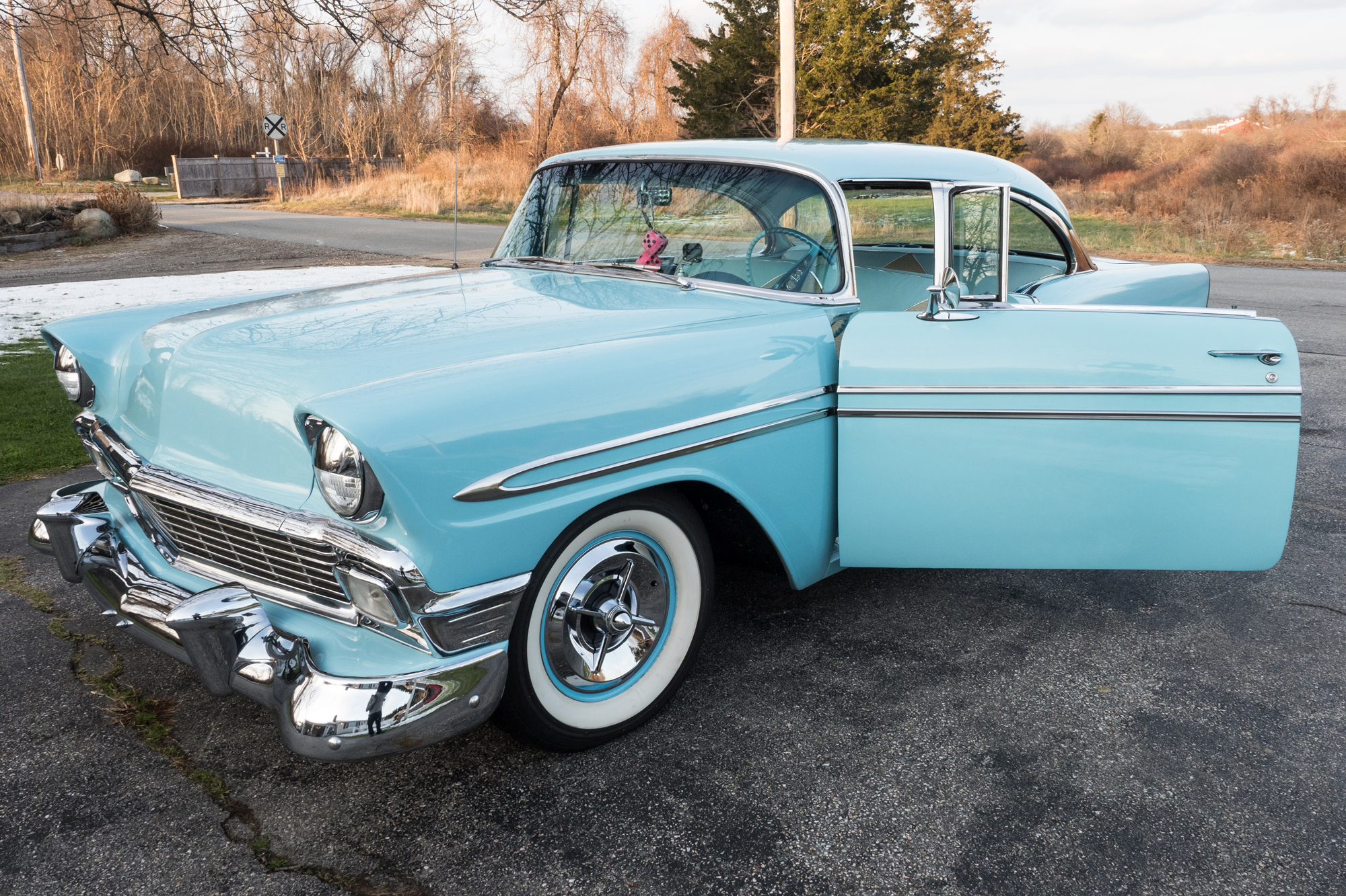 1956 Chevrolet Bel Air Nassau Blue Hardtop Coupe | EBTH