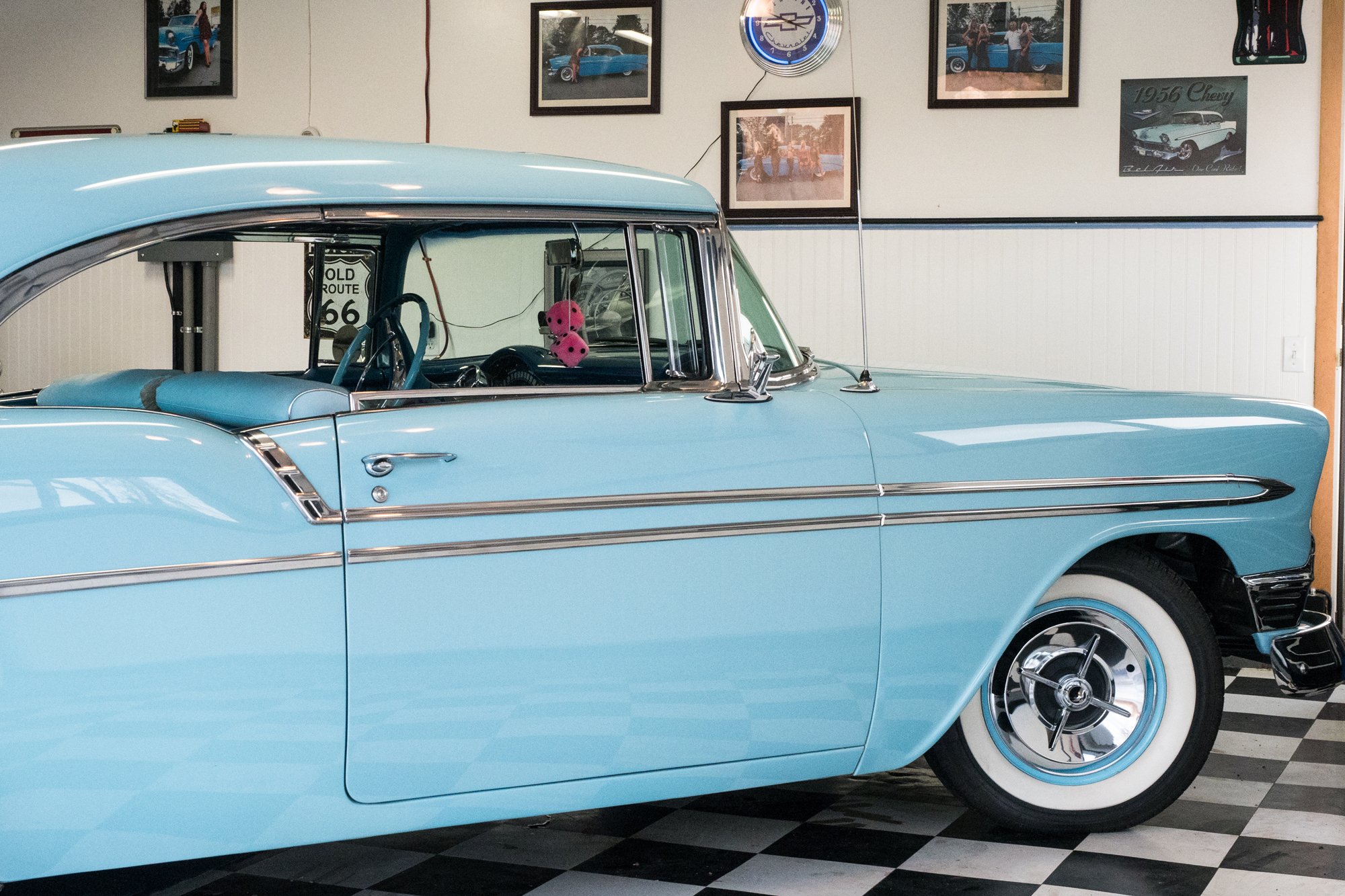 1956 Chevrolet Bel Air Nassau Blue Hardtop Coupe | EBTH