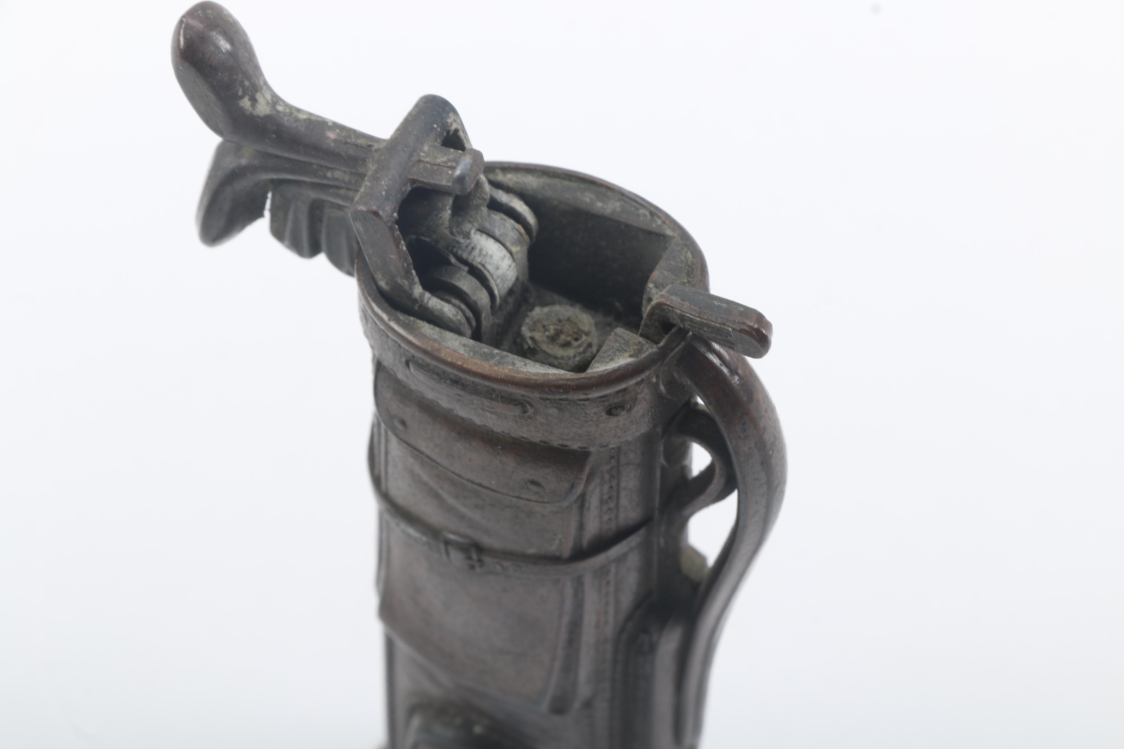 Vintage Novelty Golf Bag Lighter | EBTH