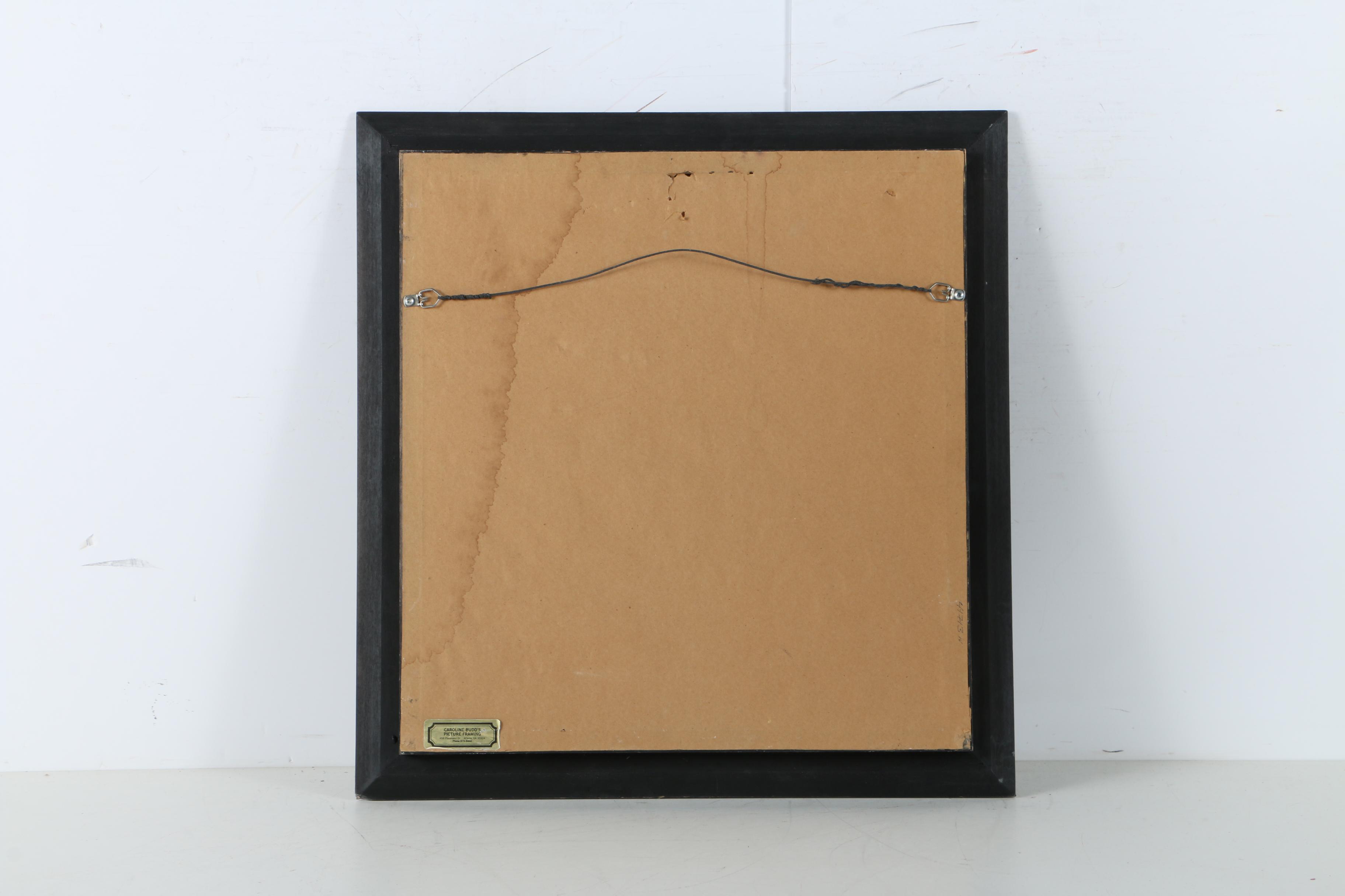 George A. Tice Black and White Photograph Boy on a Rocky Cliff | EBTH