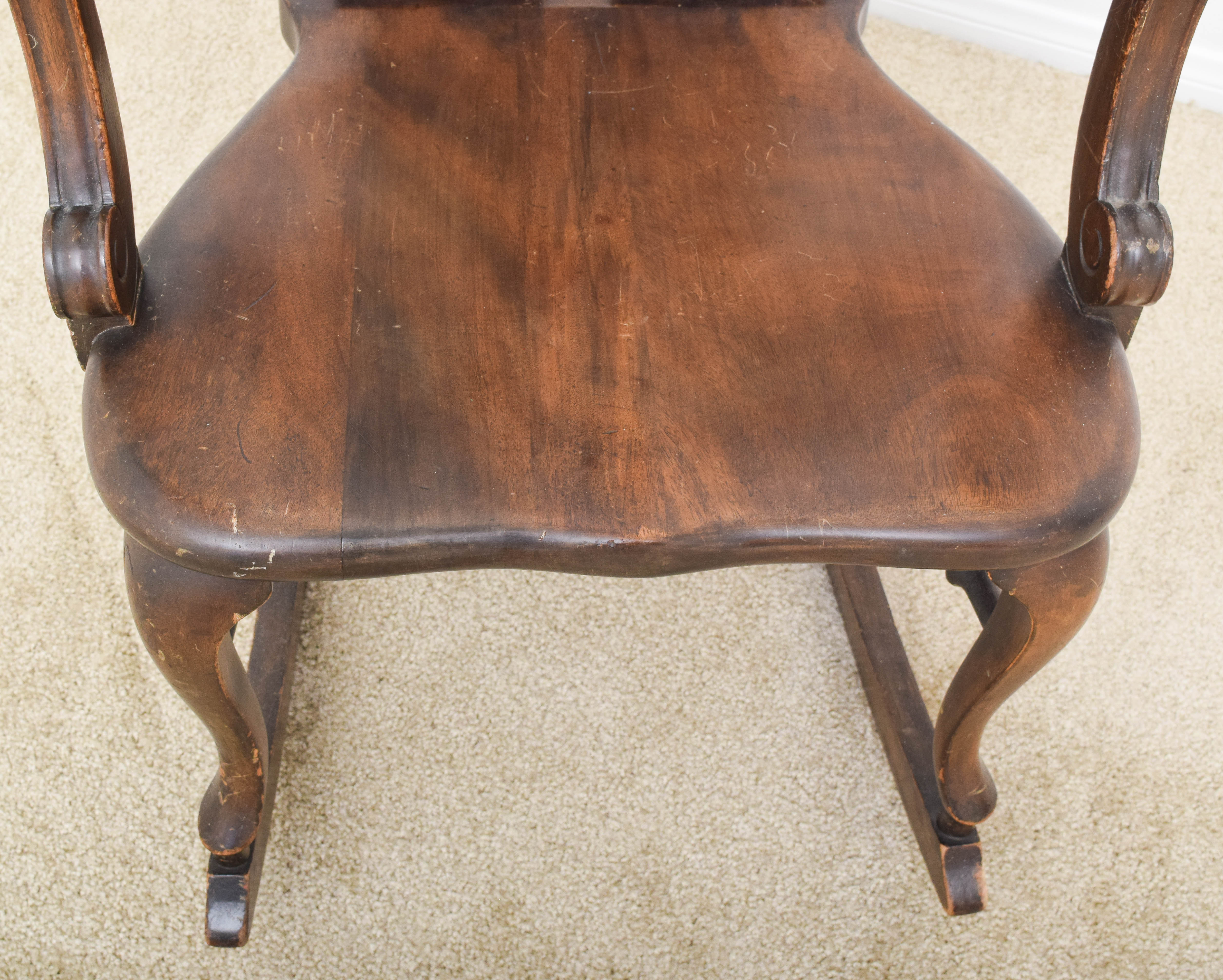 Antique Colonial Revival Rocking Chair | EBTH