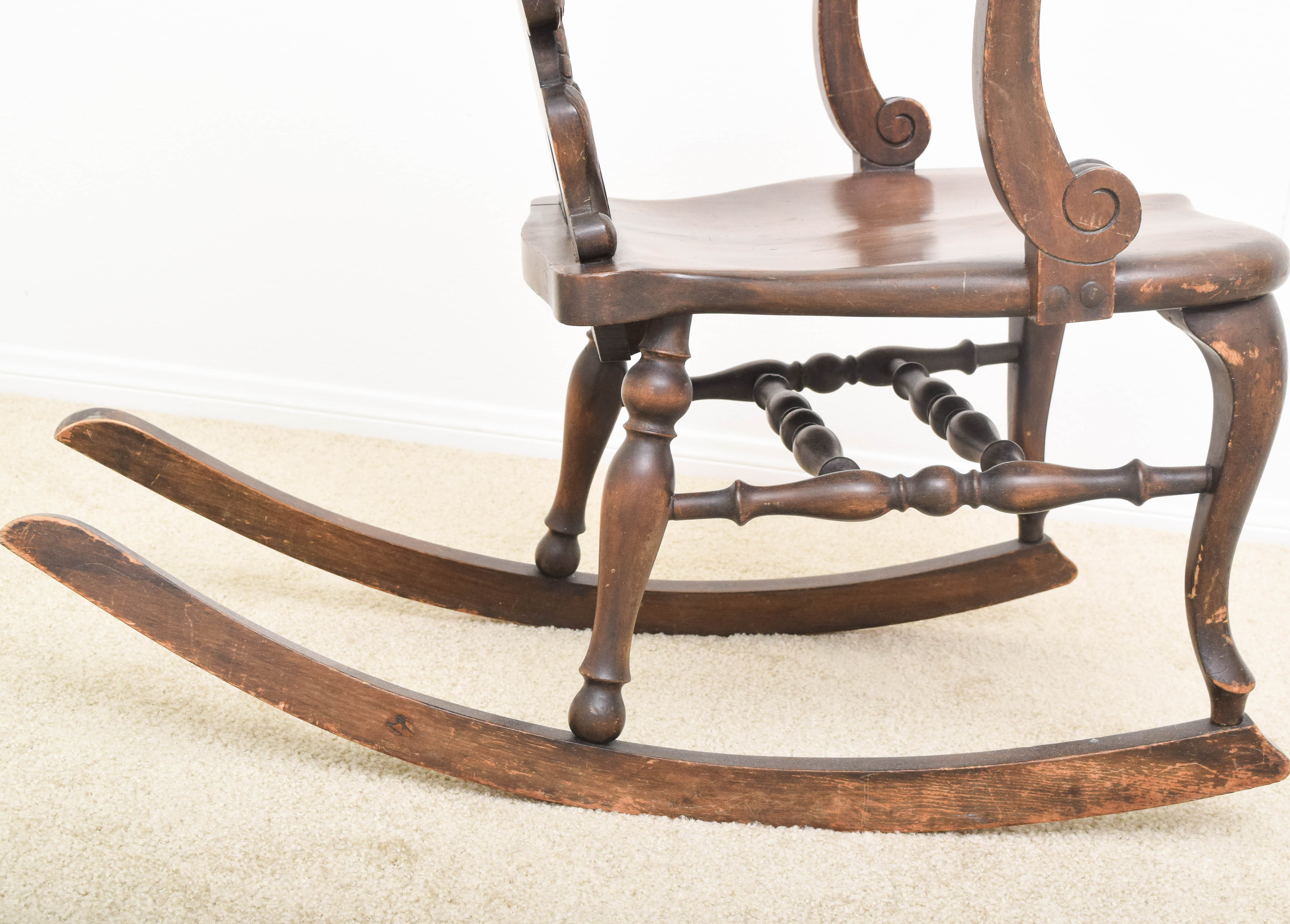 Antique Colonial Revival Rocking Chair | EBTH