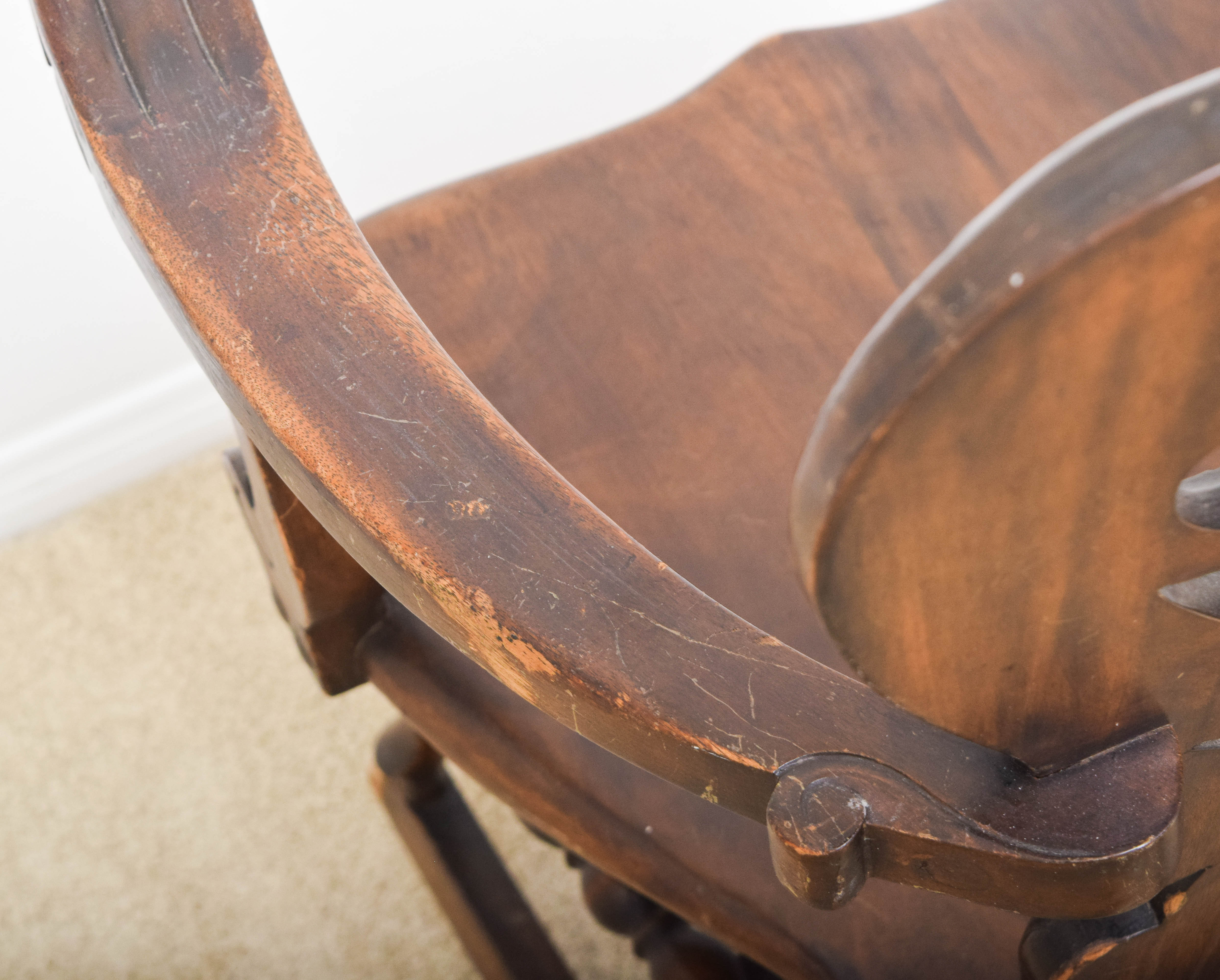 Antique Colonial Revival Rocking Chair | EBTH