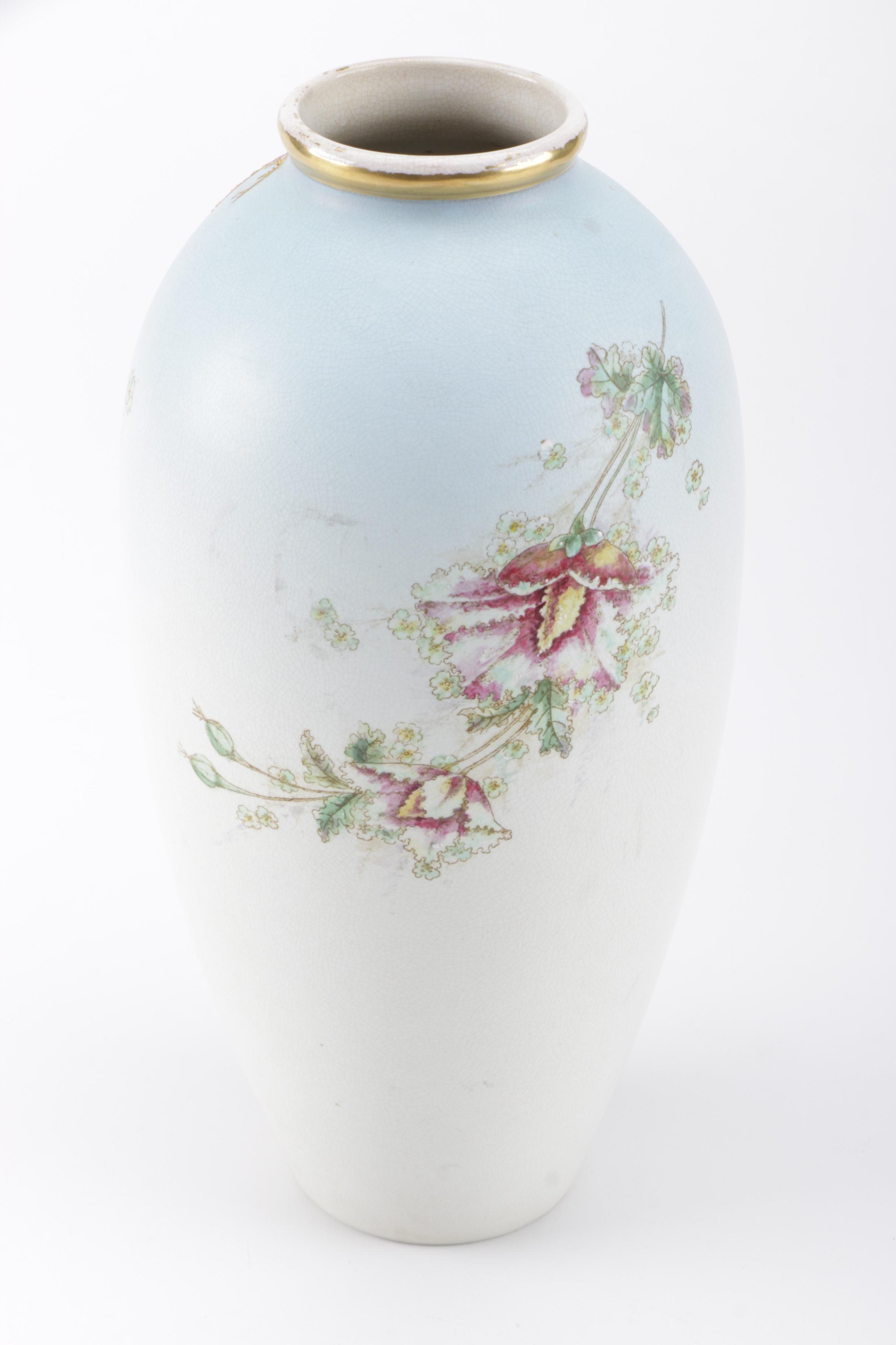 Antique Edwin Bennett Porcelain Vases | EBTH