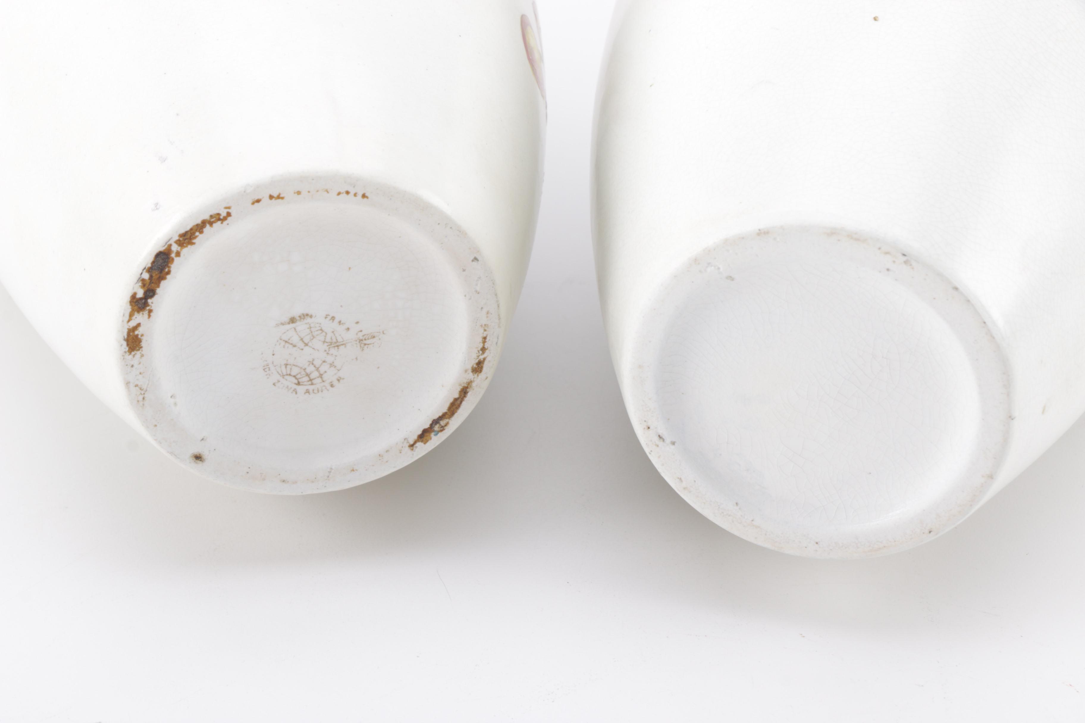 Antique Edwin Bennett Porcelain Vases | EBTH