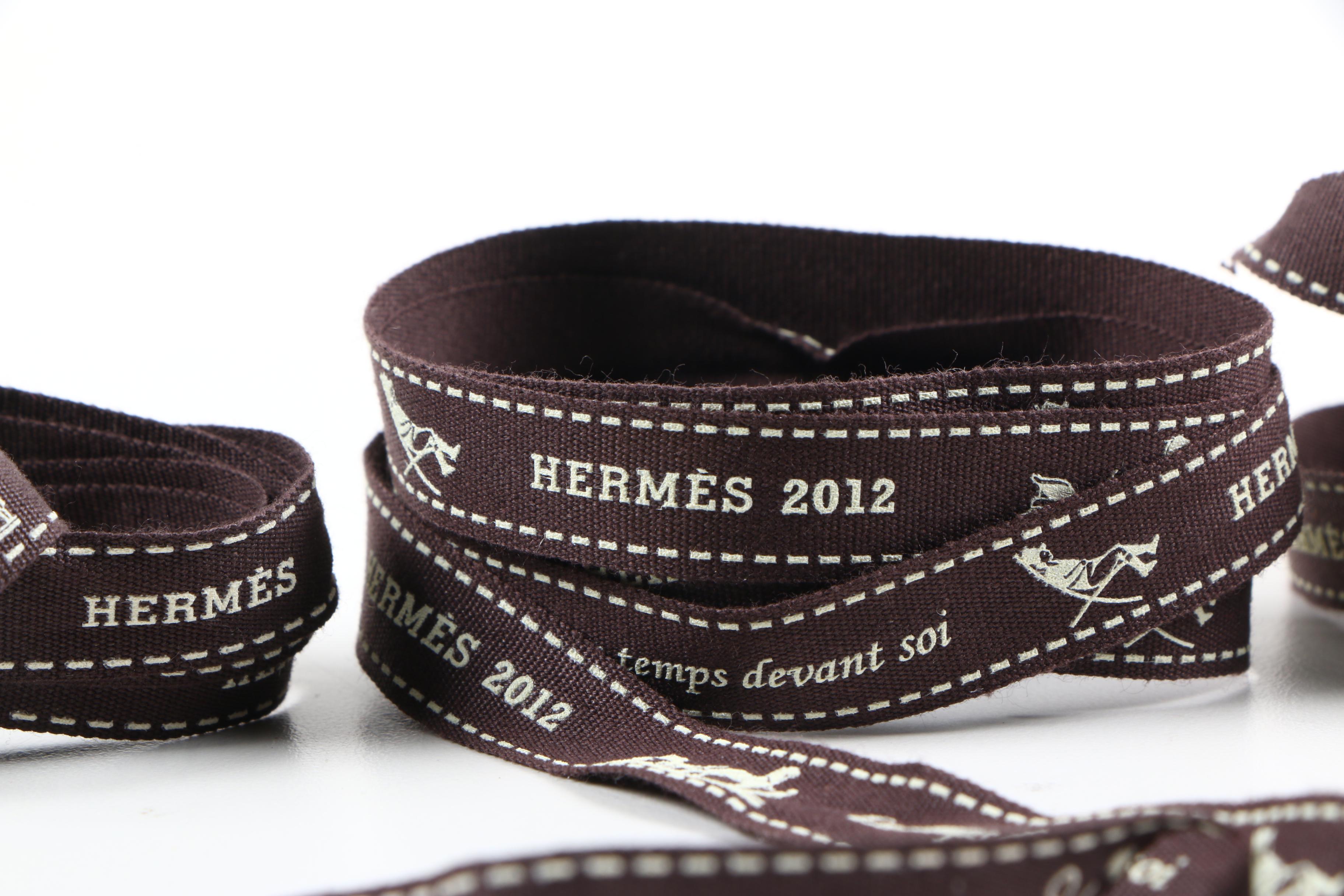 Hermès Brown Ribbons | EBTH