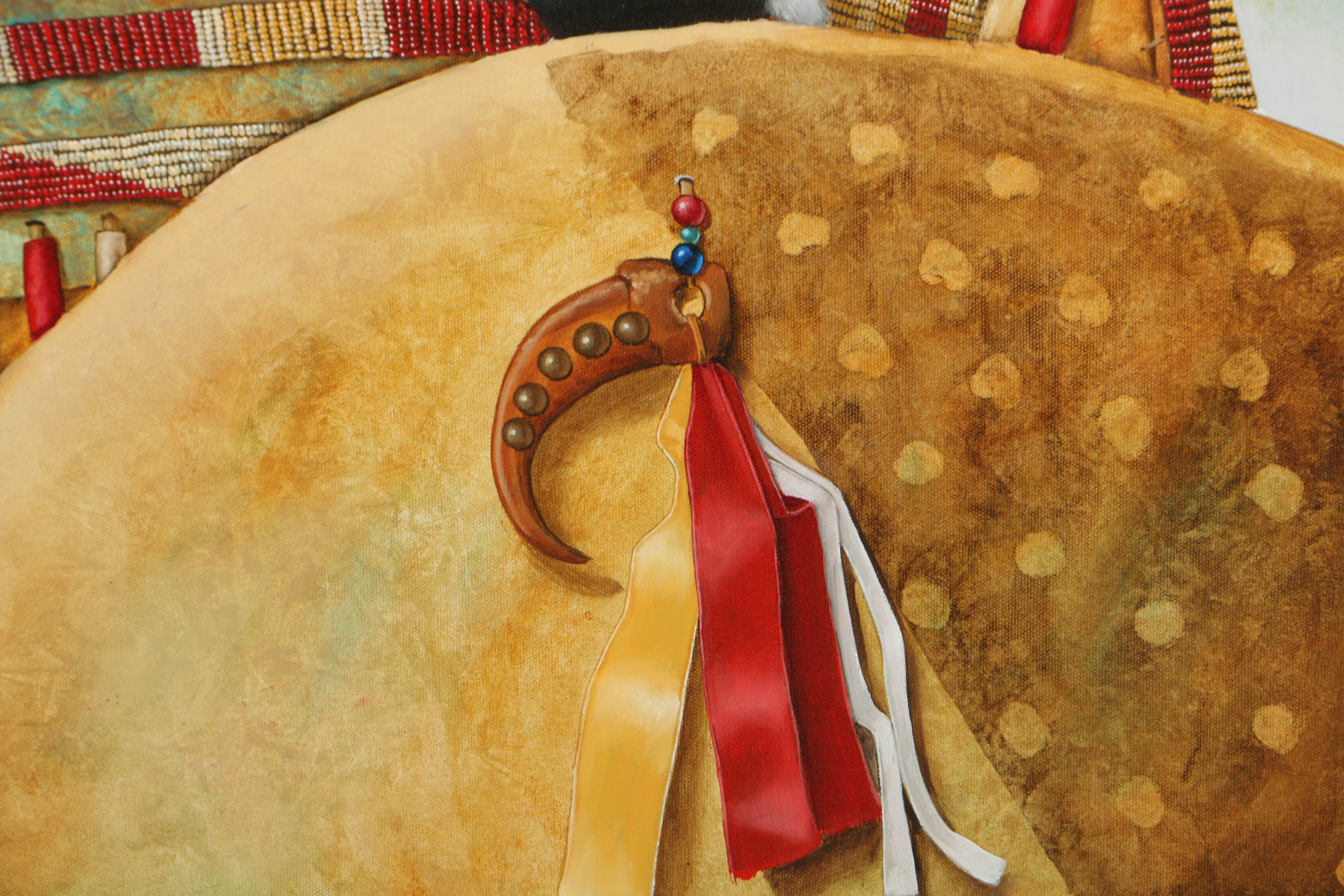 Kay Henderson Oil Painting on Canvas "Son of the Earth" | EBTH