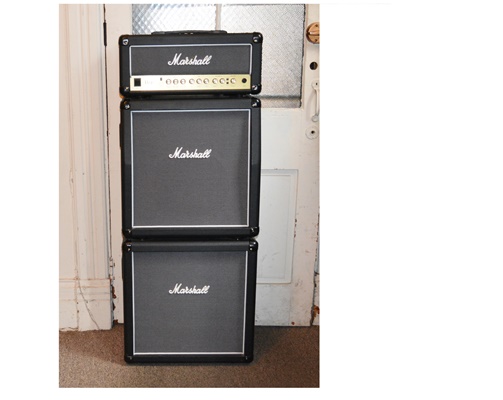 Marshall Haze 15 Tube Guitar Amplifier Head and Two Matching Speaker ...
