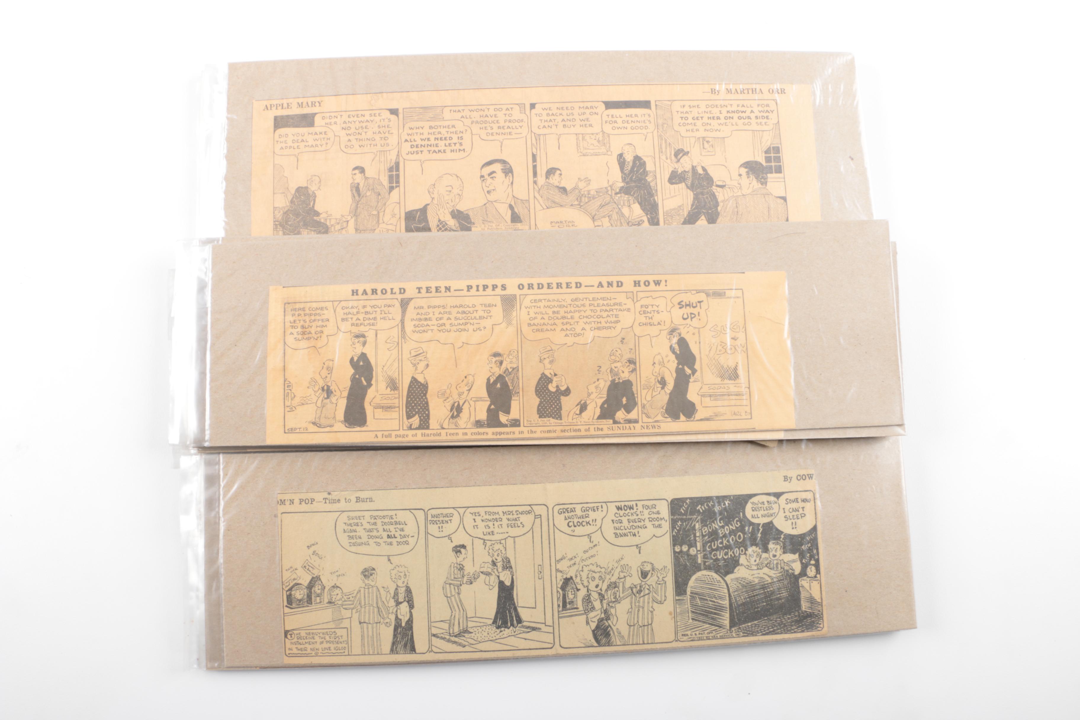 Vintage Newspaper Comic Strips | EBTH