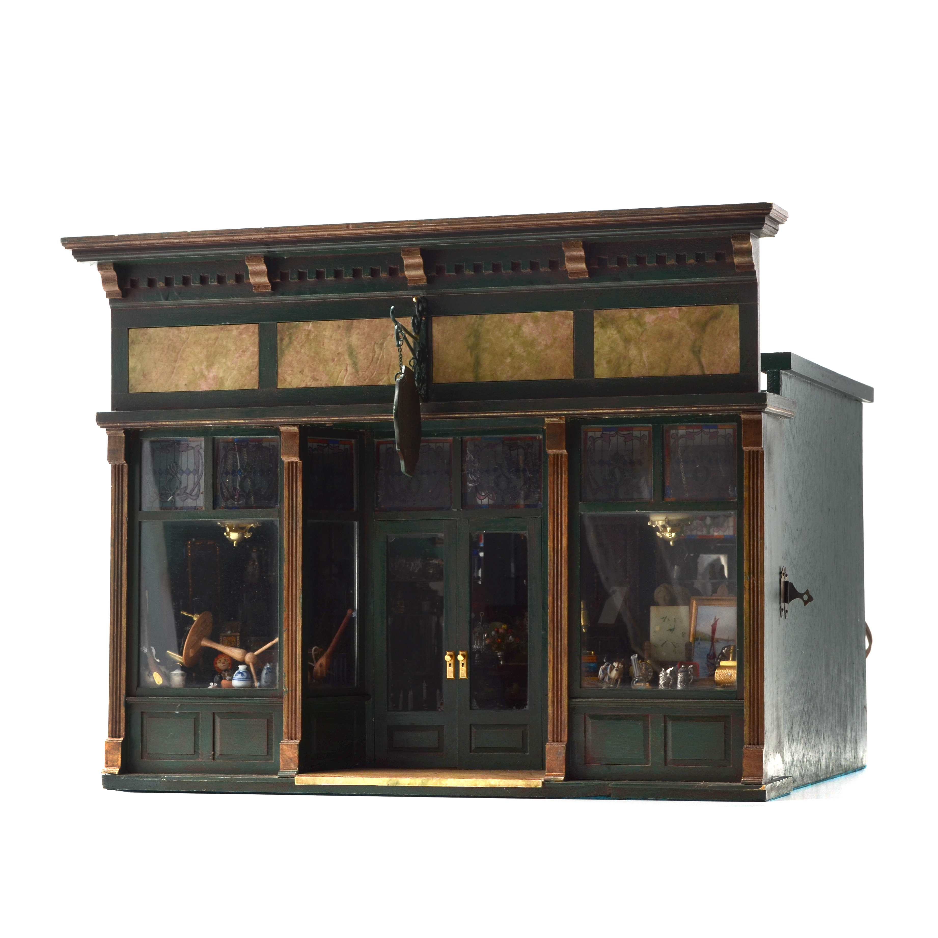 Miniature "Curiosity Shop" Antique Store From The Charles Tebelman ...
