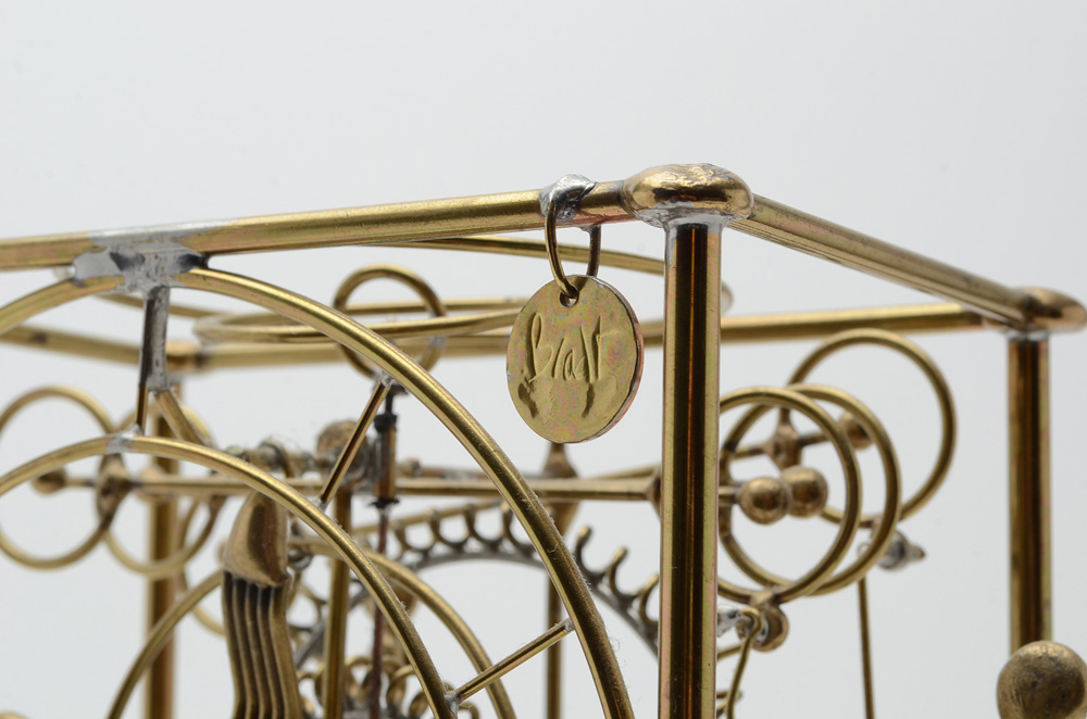 Gordon Bradt Kinetic Sculpture "The Seven Man Clock" | EBTH