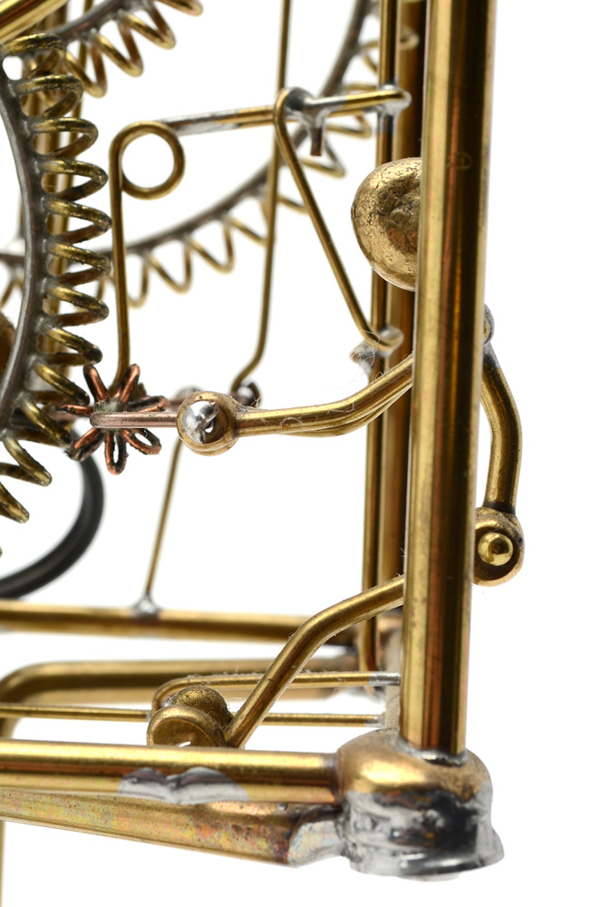 Gordon Bradt Kinetic Sculpture "The Seven Man Clock" | EBTH