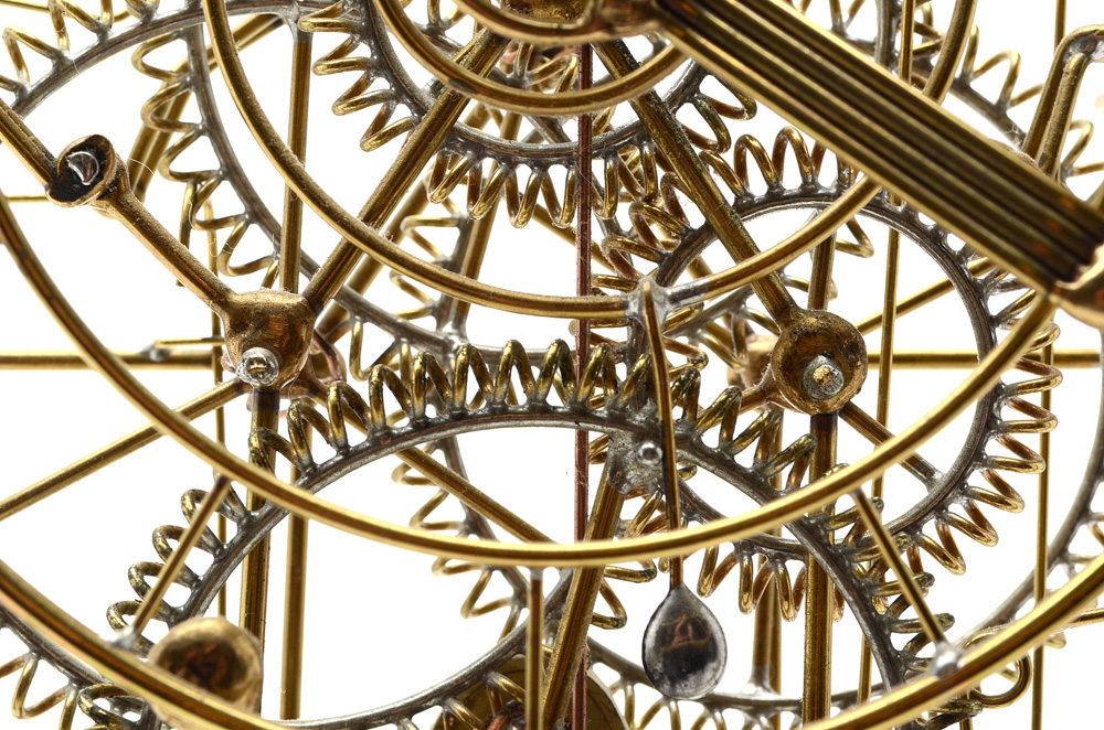 Gordon Bradt Kinetic Sculpture "The Seven Man Clock" | EBTH