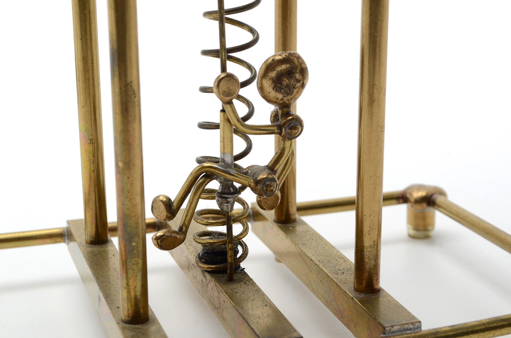 Gordon Bradt Kinetic Sculpture "The Seven Man Clock" | EBTH