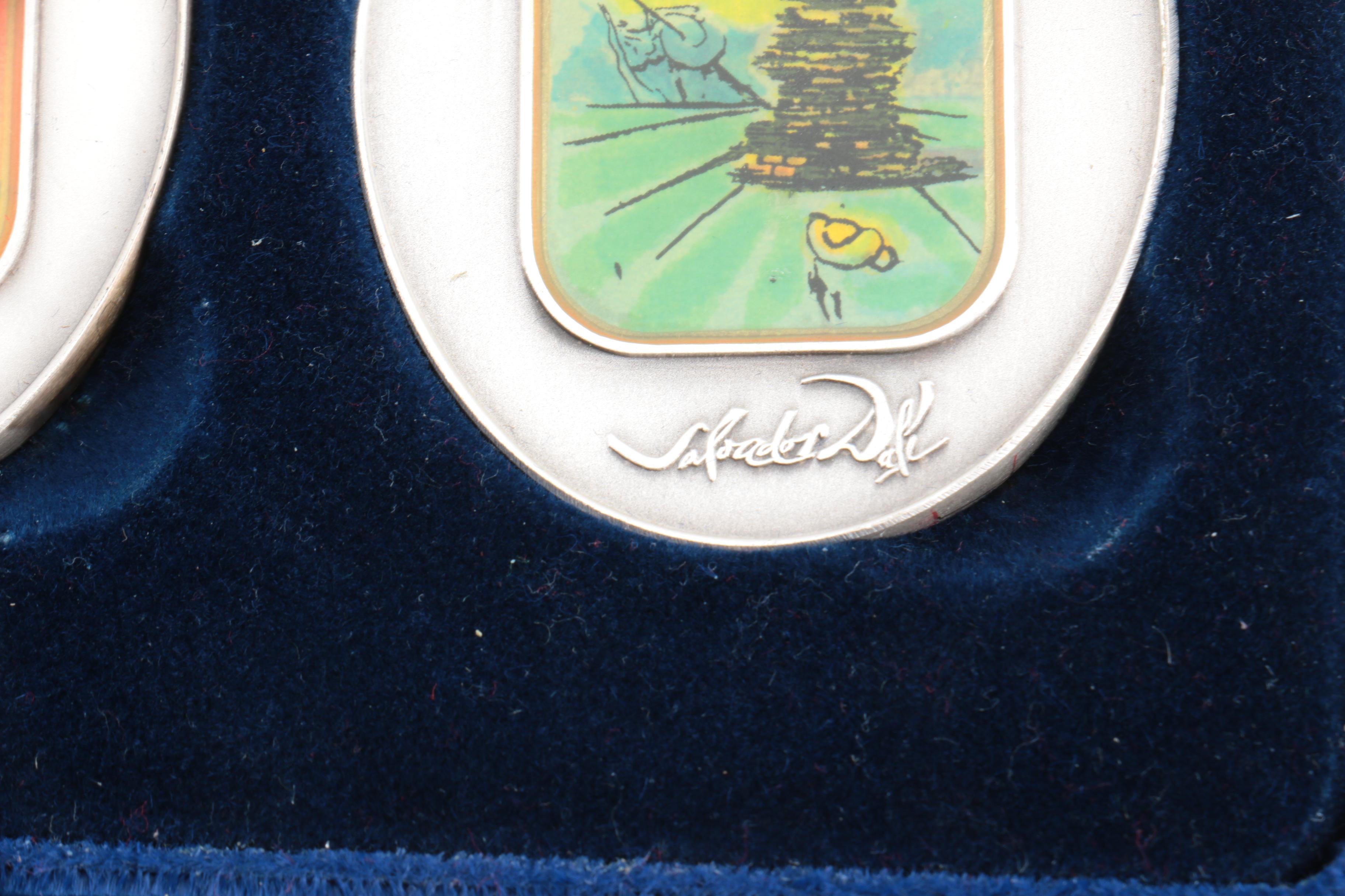 Salvador Dalí "12 Tribes of Israel" .999 Silver Medallion Set | EBTH
