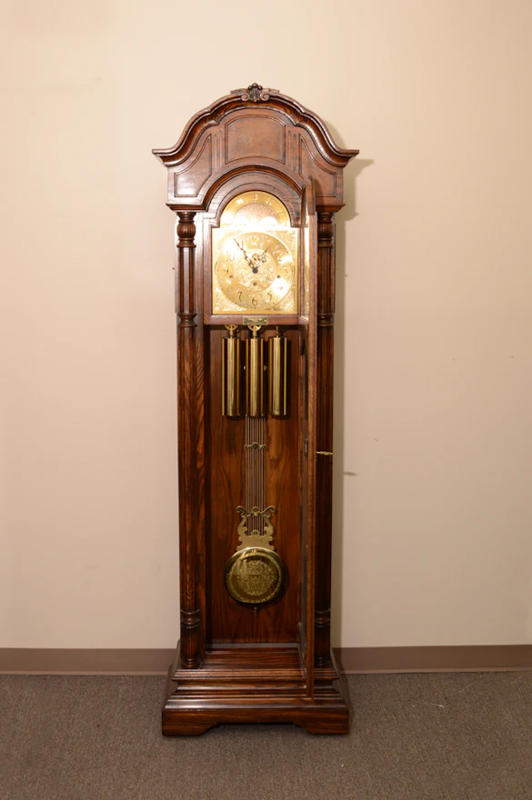 Sligh Grandfather Clock EBTH sligh-grandfather-clock-ebth