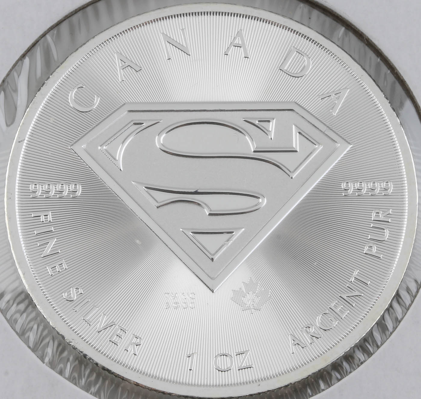 2016 Canadian $5 Silver Superman Shield Coin | EBTH