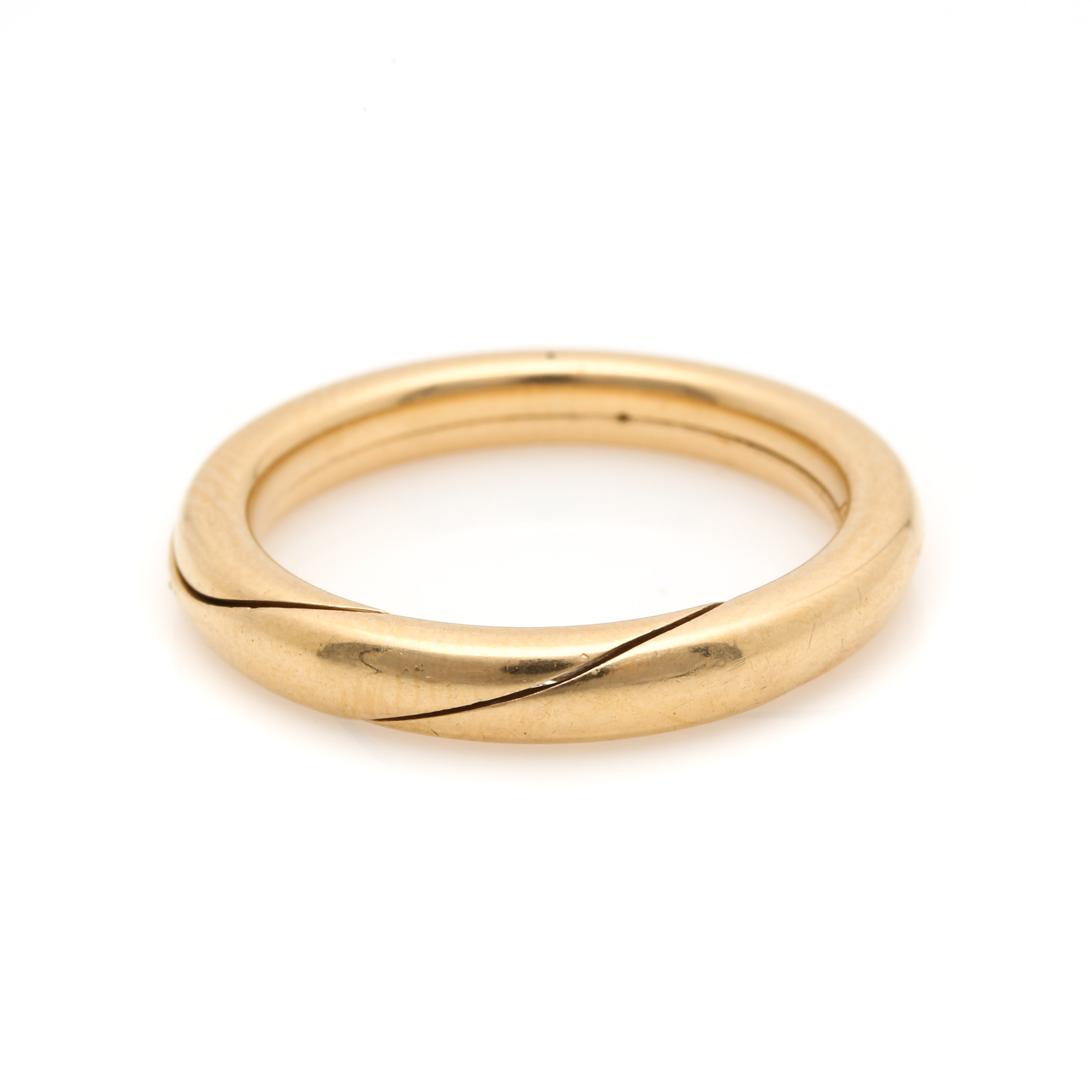 18K Yellow Gold Antique Interlocking Bands | EBTH