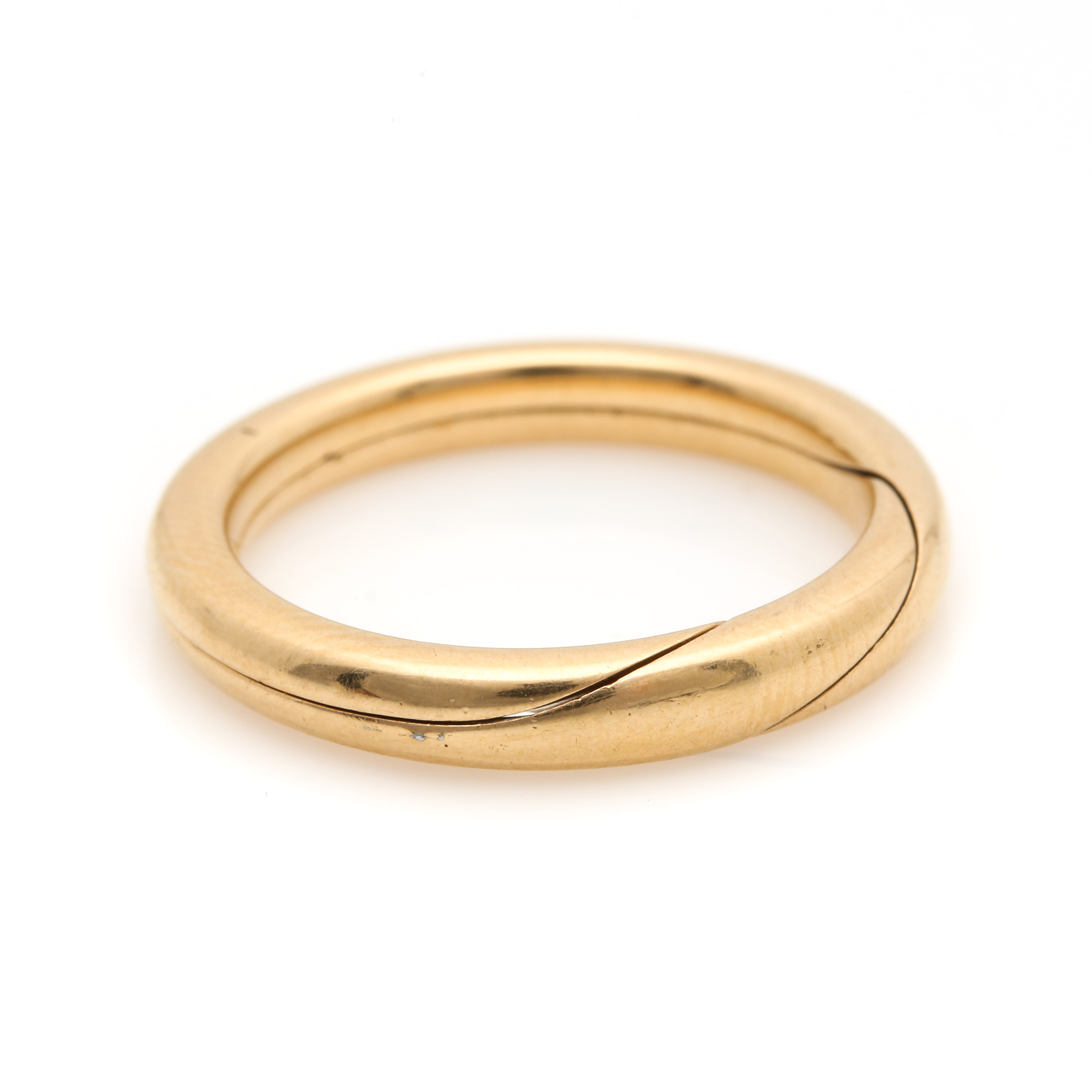 18K Yellow Gold Antique Interlocking Bands | EBTH