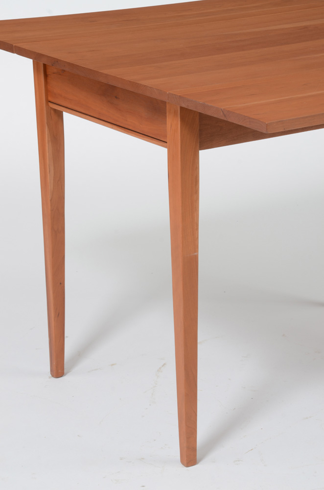 Solid Cherry Drop Leaf Table | EBTH