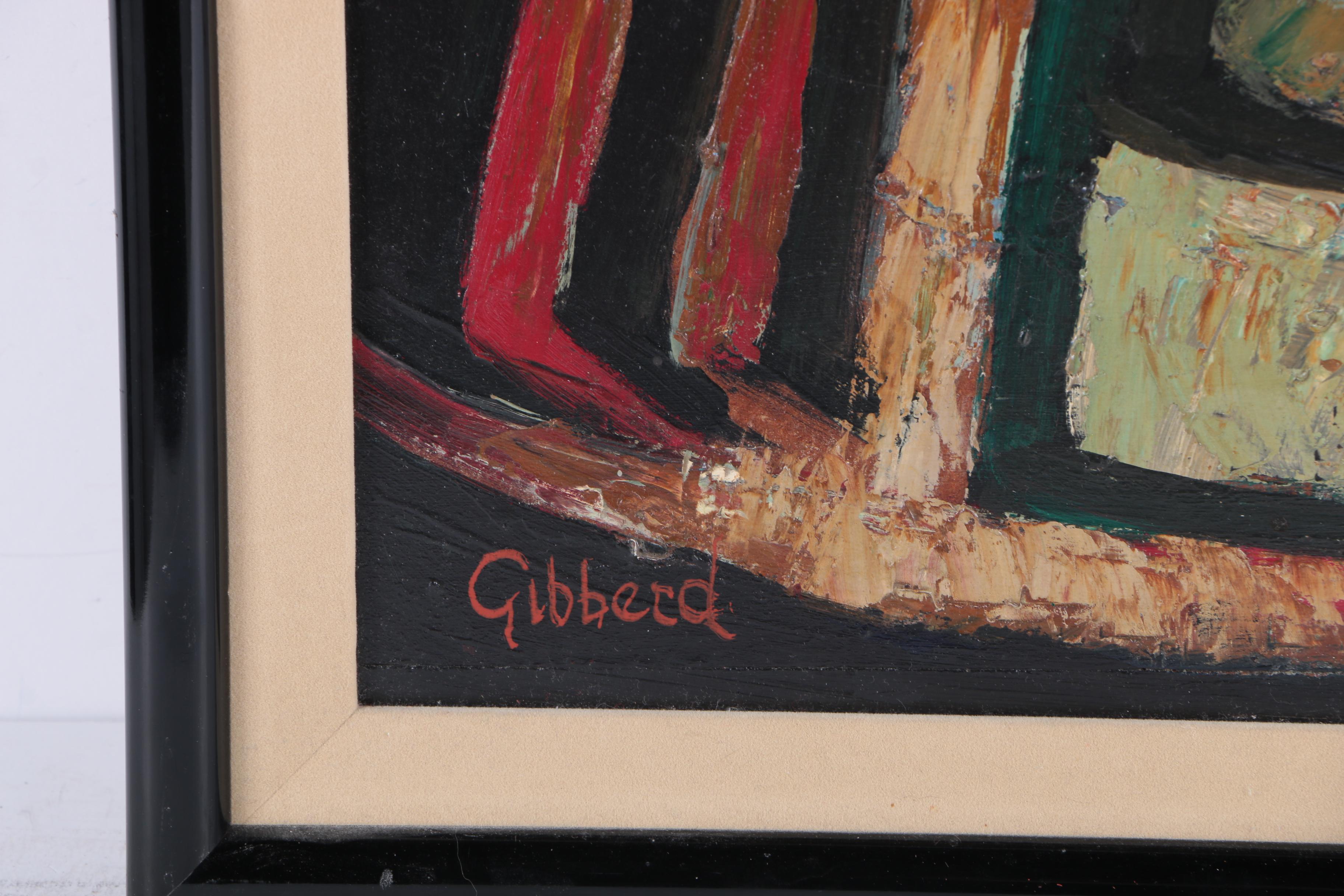 Eric Gibberd Oil Painting on Board "Indian Motif" | EBTH