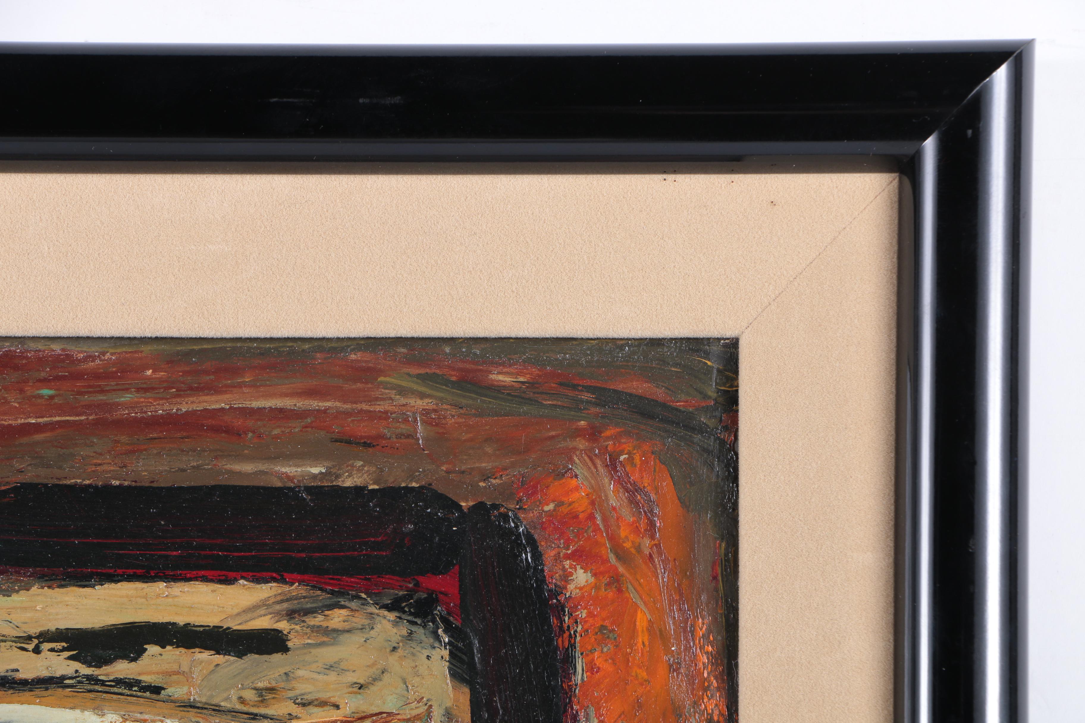 Eric Gibberd Oil Painting on Board "Indian Motif" | EBTH