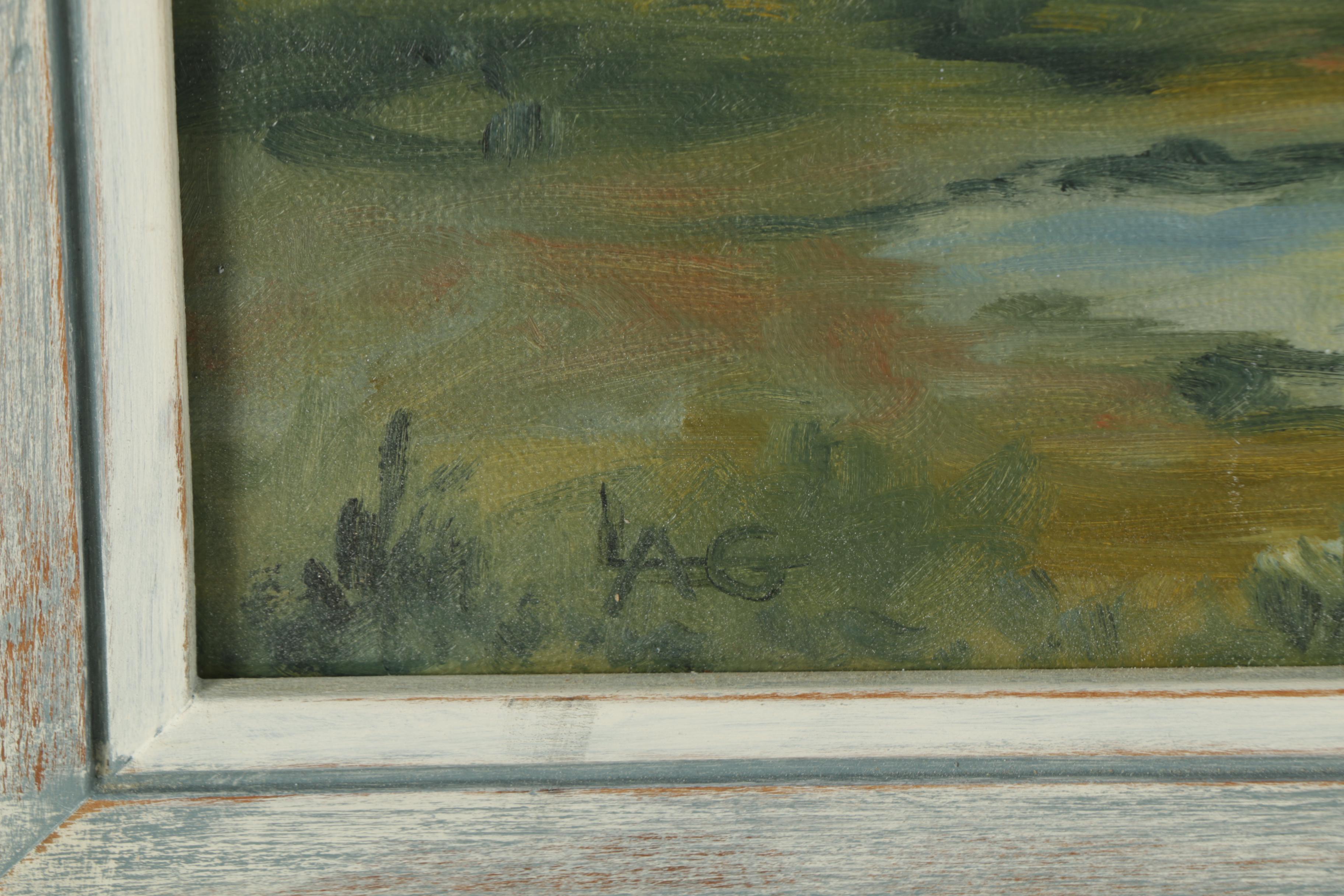 Lois A. Goldstone Oil Painting on Canvas Landscape | EBTH