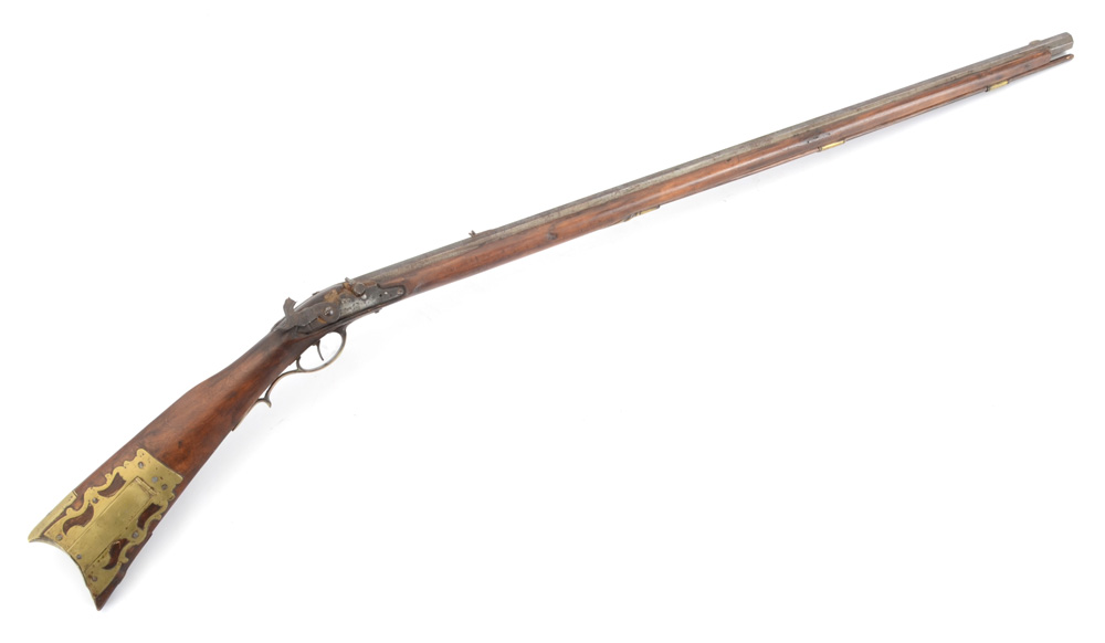 Antique Caplock Kentucky Long Rifle | EBTH