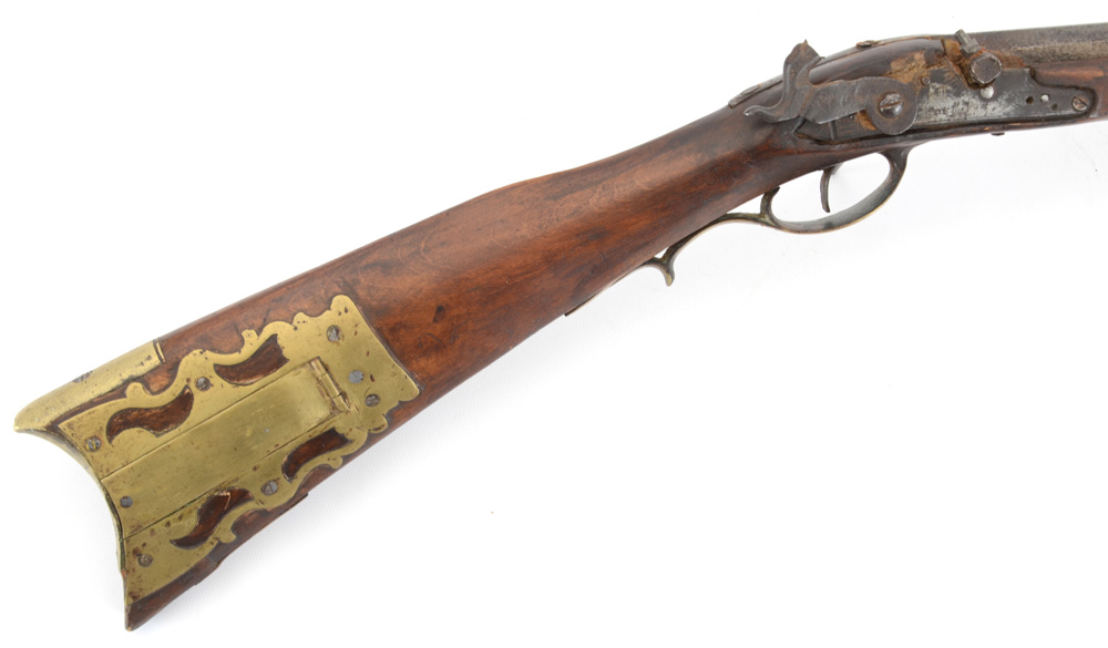 Antique Caplock Kentucky Long Rifle | EBTH