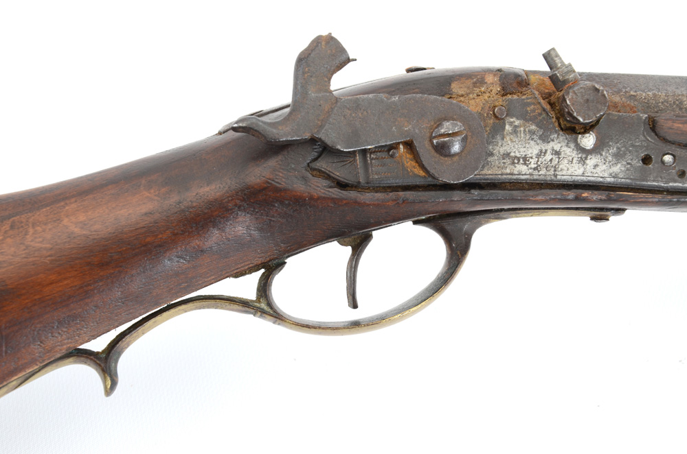 Antique Caplock Kentucky Long Rifle | EBTH