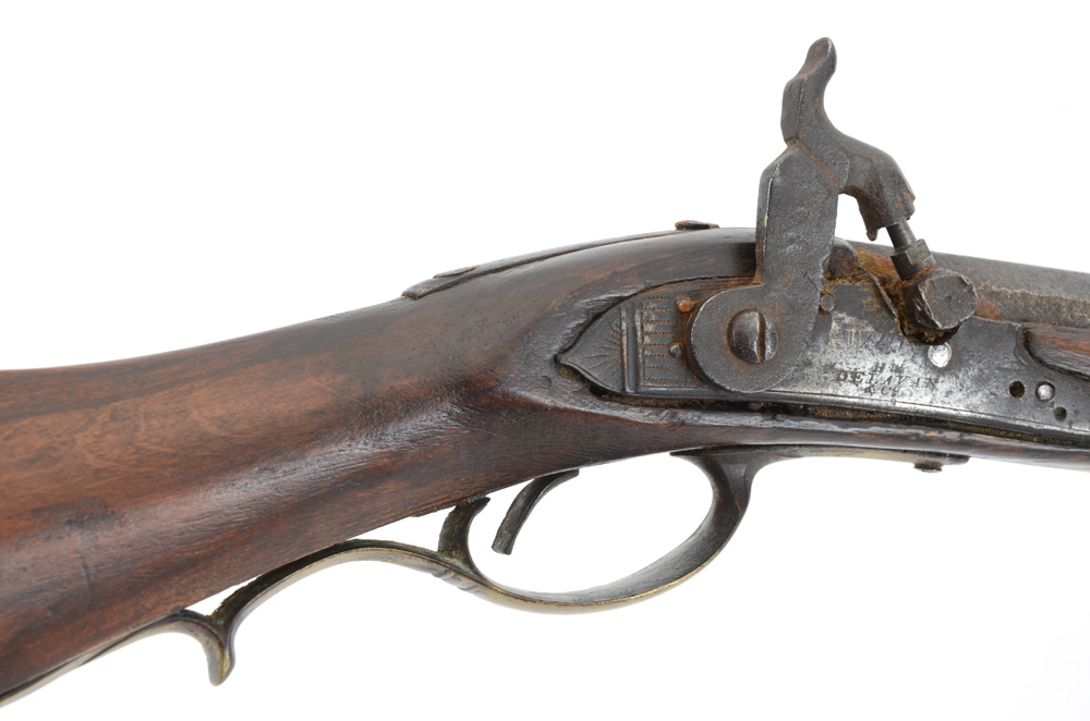 Antique Caplock Kentucky Long Rifle | EBTH