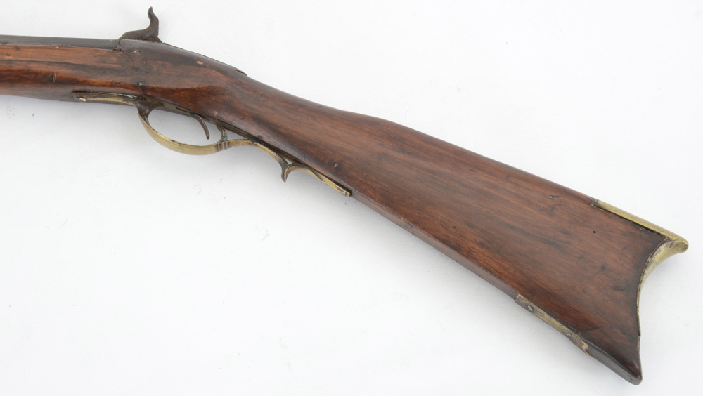 Antique Caplock Kentucky Long Rifle | EBTH