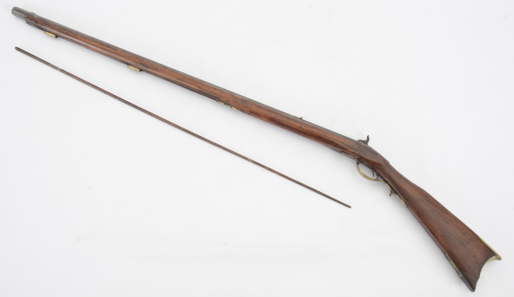 Antique Caplock Kentucky Long Rifle | EBTH