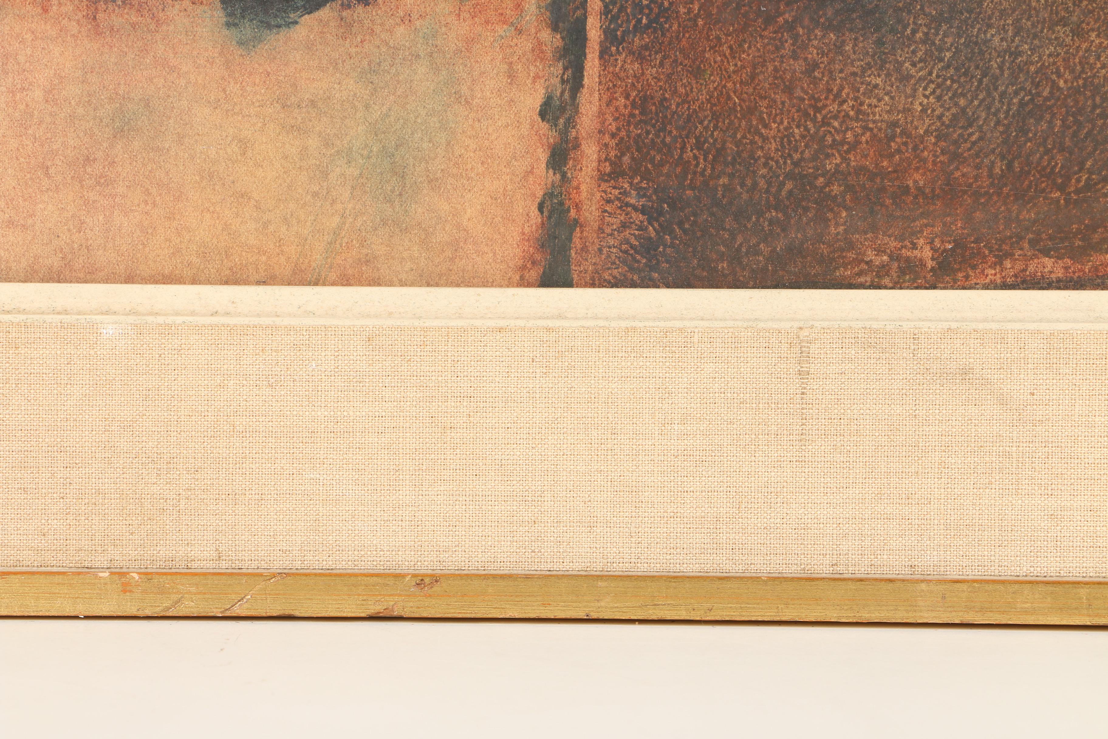 Donald Purdy Mixed Media and Oil Painting of Abstract Composition | EBTH