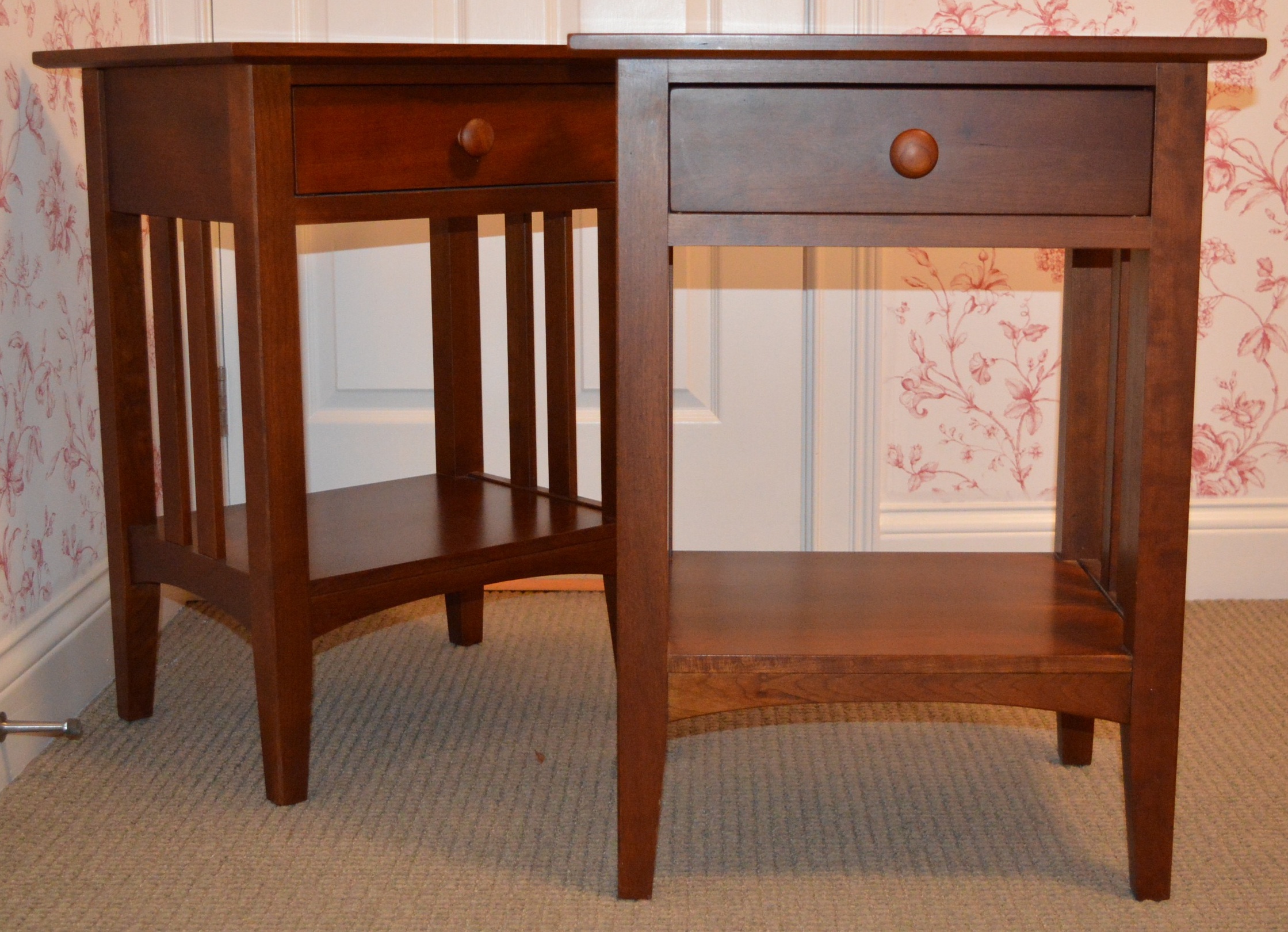 Ethan Allen "American Impressions" Cherry Night Stands | EBTH