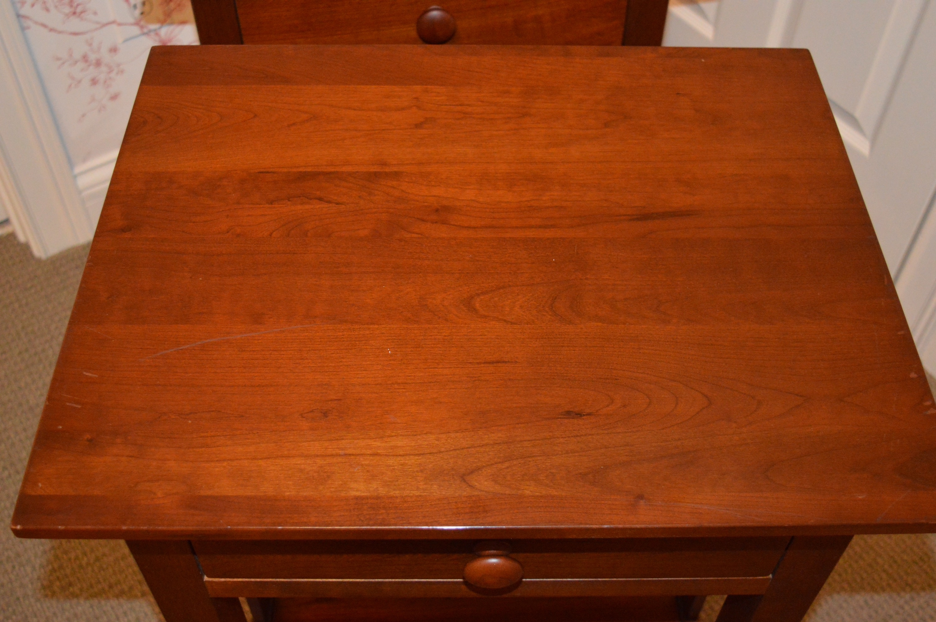 Ethan Allen "American Impressions" Cherry Night Stands | EBTH