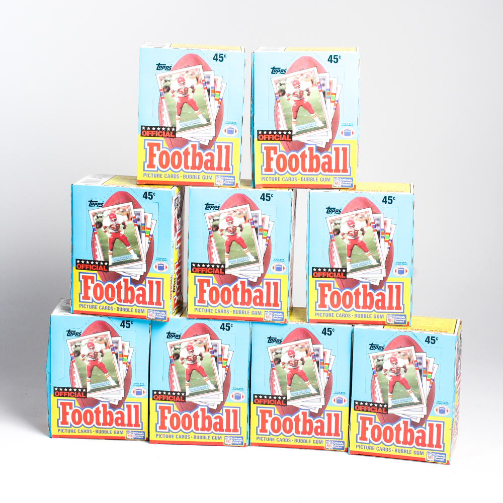 1989 Topps Football Trading Cards | EBTH