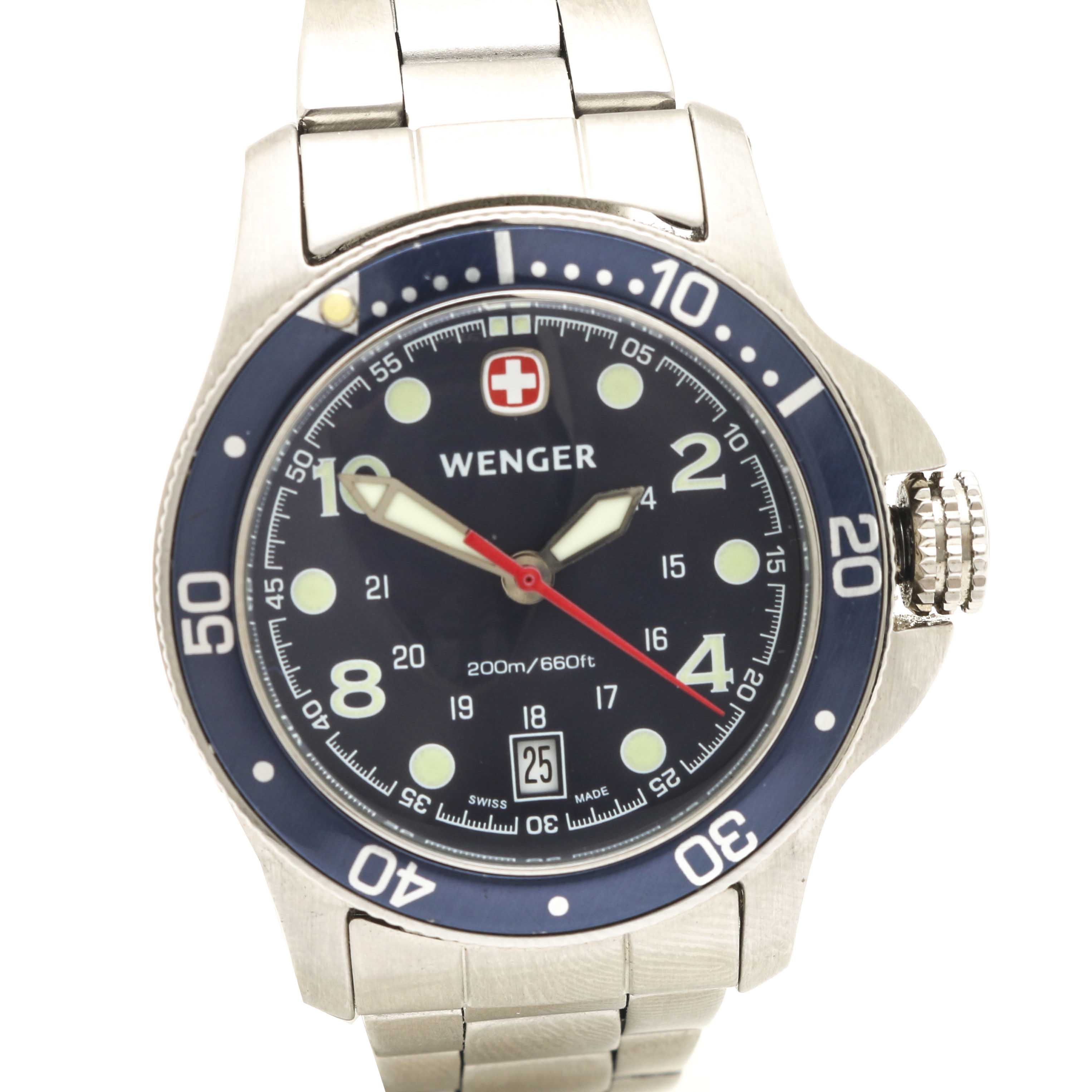 Wenger Stainless Steel Wristwatch | EBTH