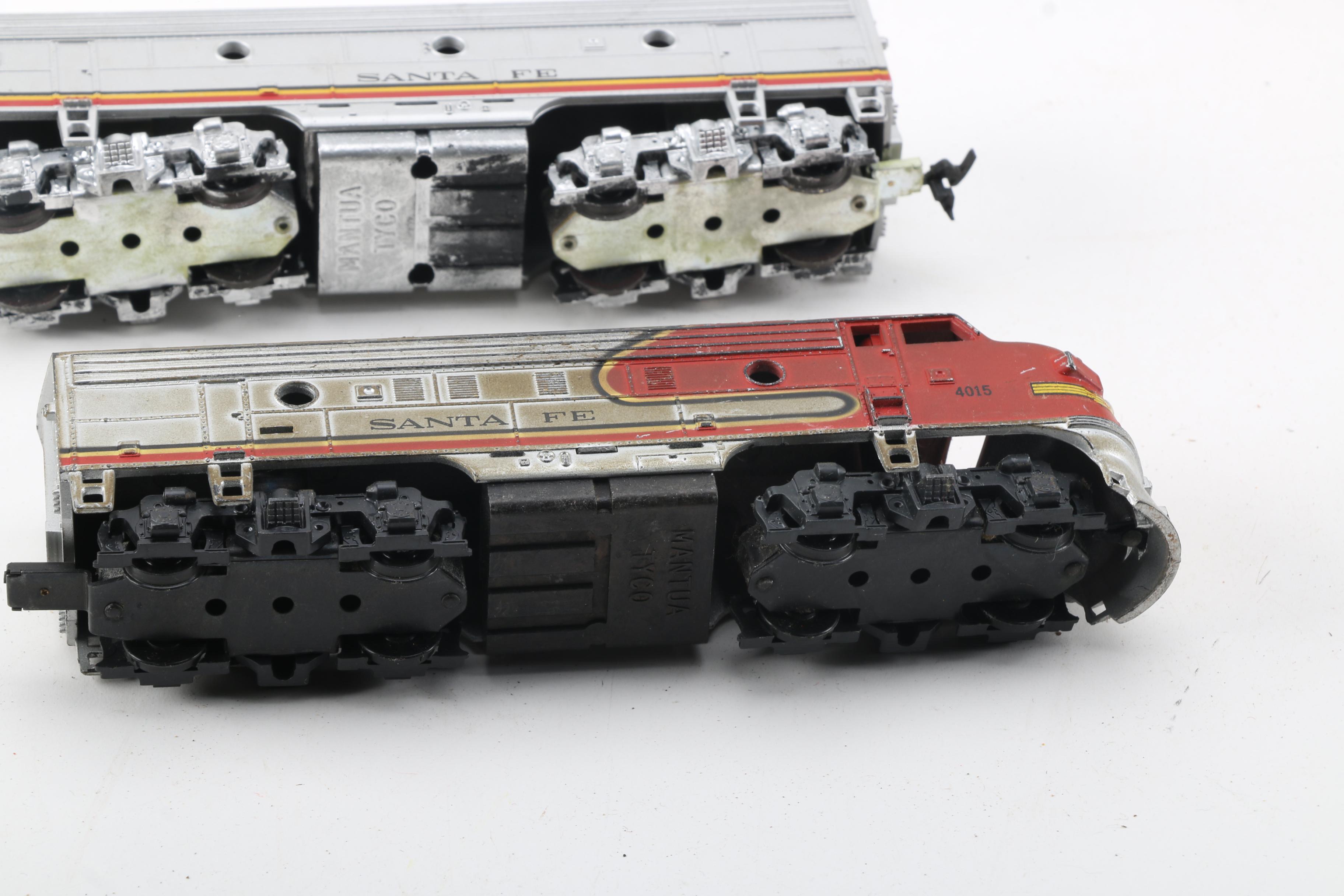 HO Scale Santa Fe Diesel Engines by Mantua-Tyco | EBTH