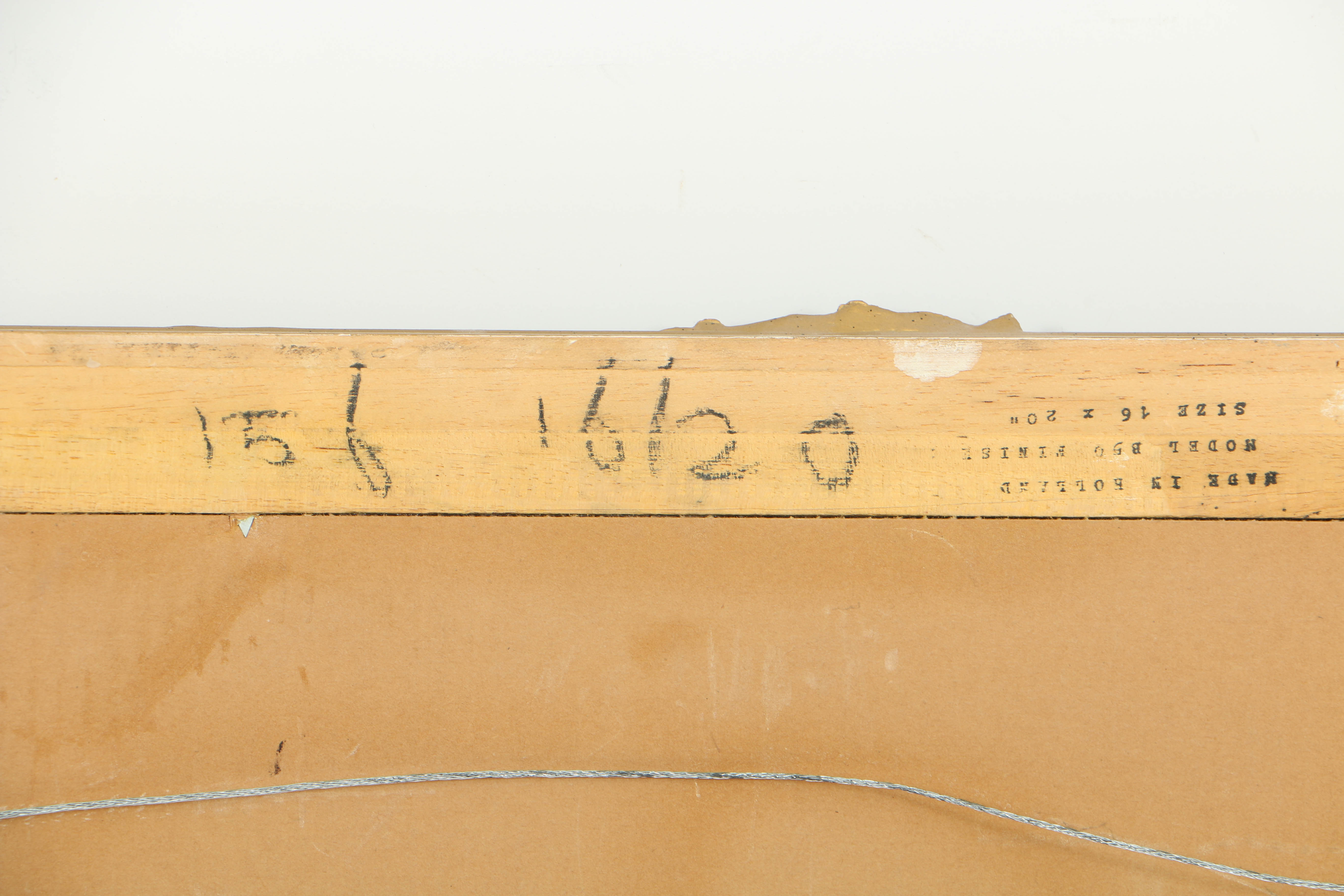 John Haskins Oil Painting on Board of English Street Scene | EBTH