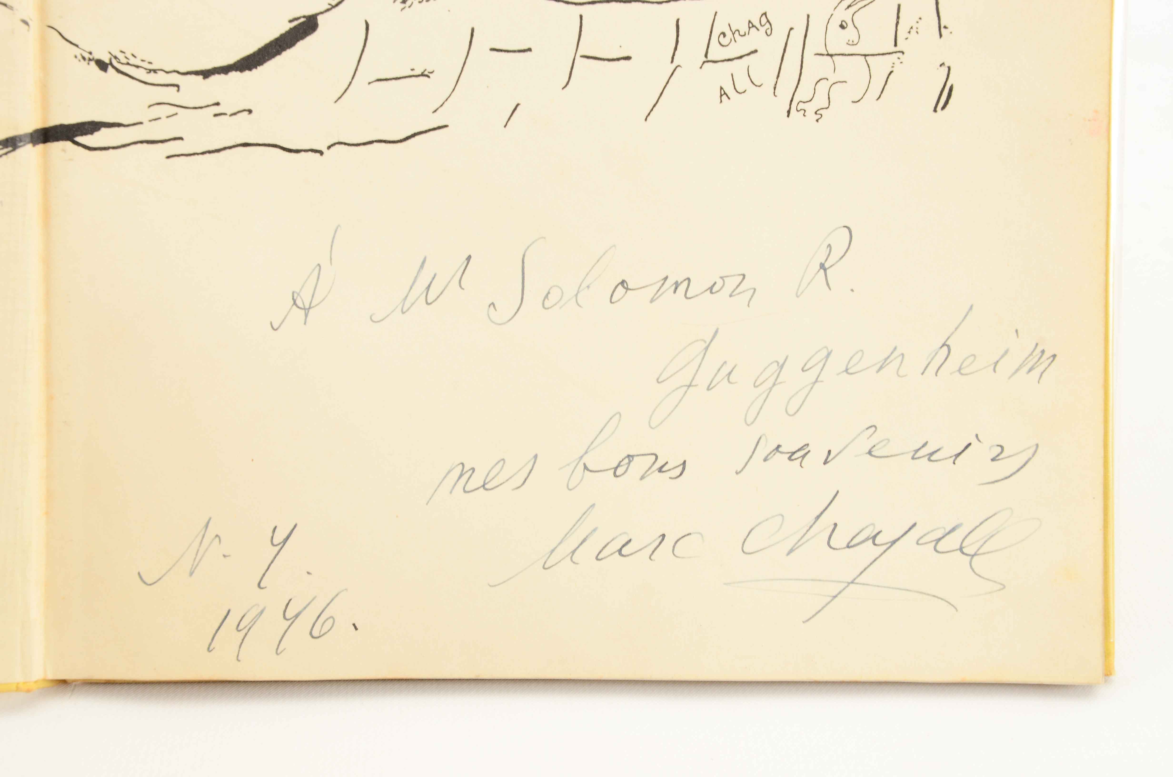 1946 Signed Marc Chagall Art Book | EBTH