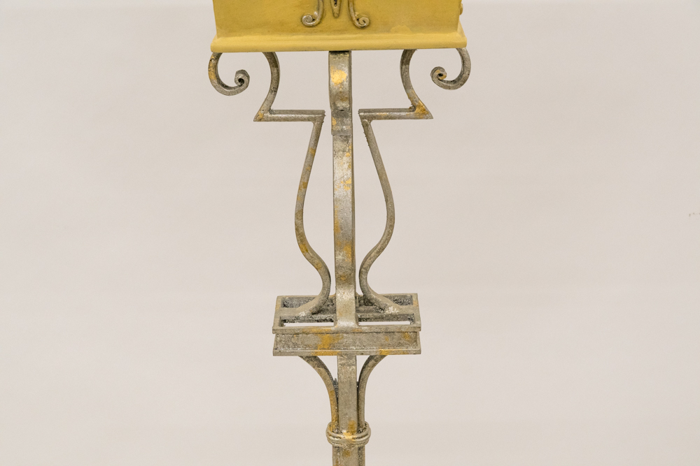 Metal Torchiere Floor Lamp | EBTH