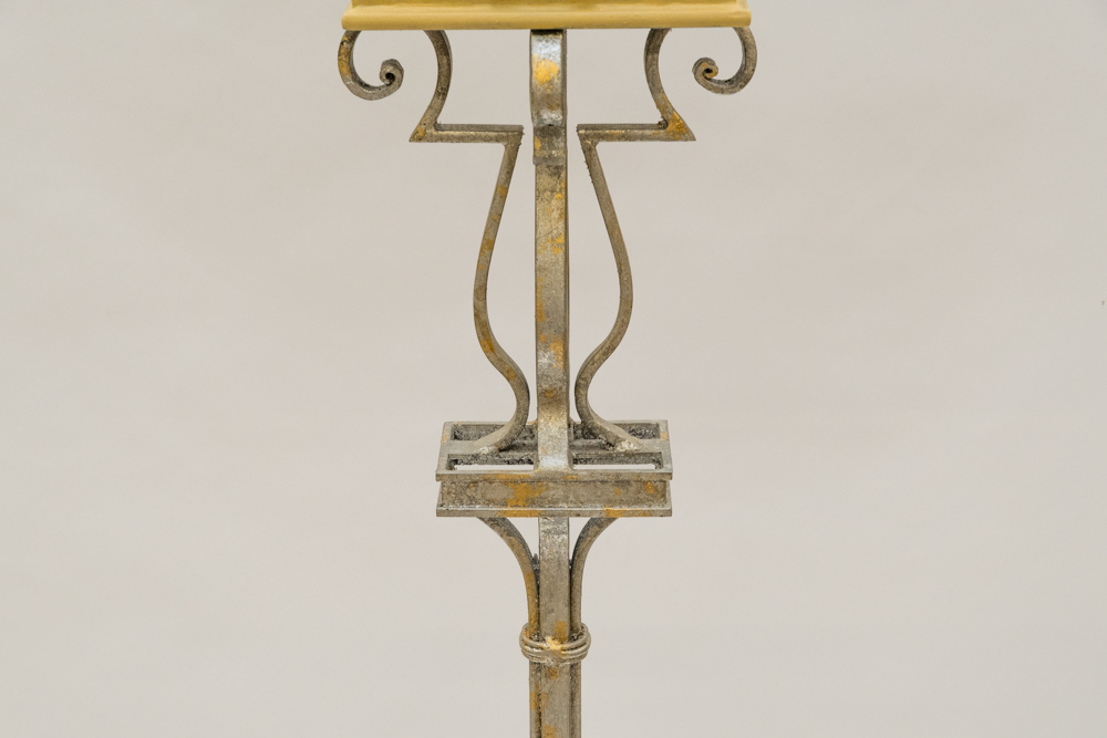 Metal Torchiere Floor Lamp | EBTH