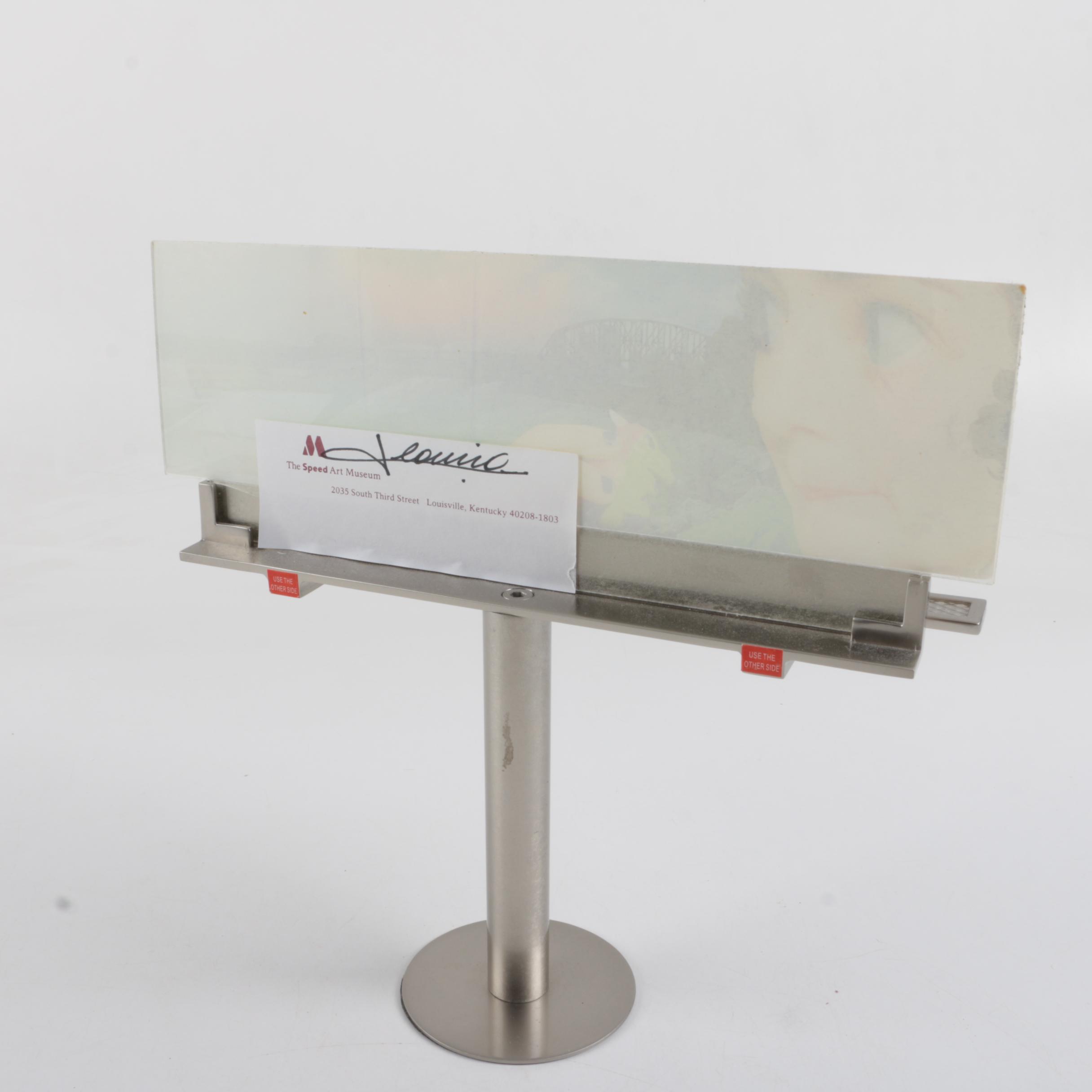 The Speed Art Museum Reproduction Print on Miniature Billboard Stand | EBTH
