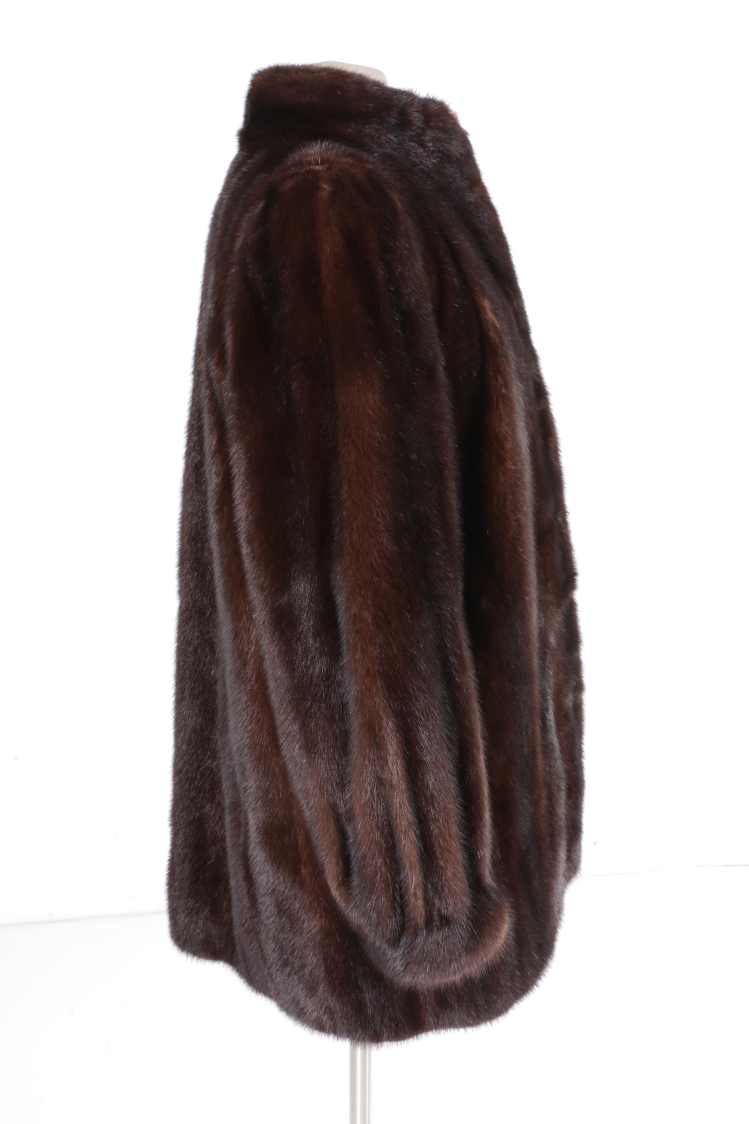 Vintage Christian Dior Fourrure Mink Fur Coat | EBTH