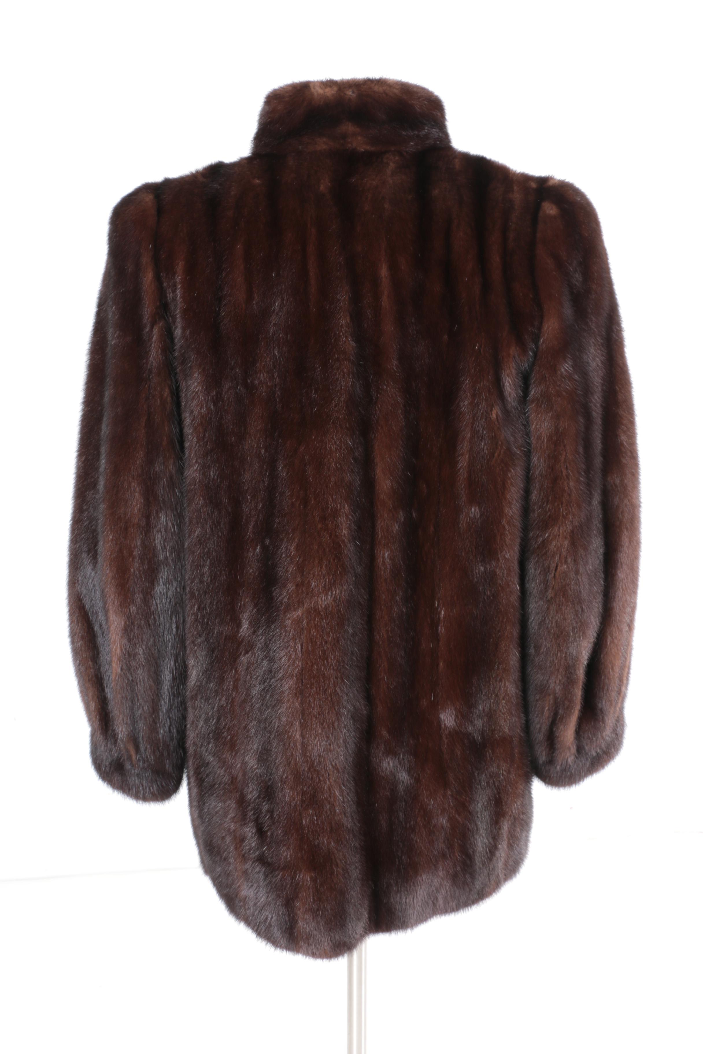 Vintage Christian Dior Fourrure Mink Fur Coat | EBTH