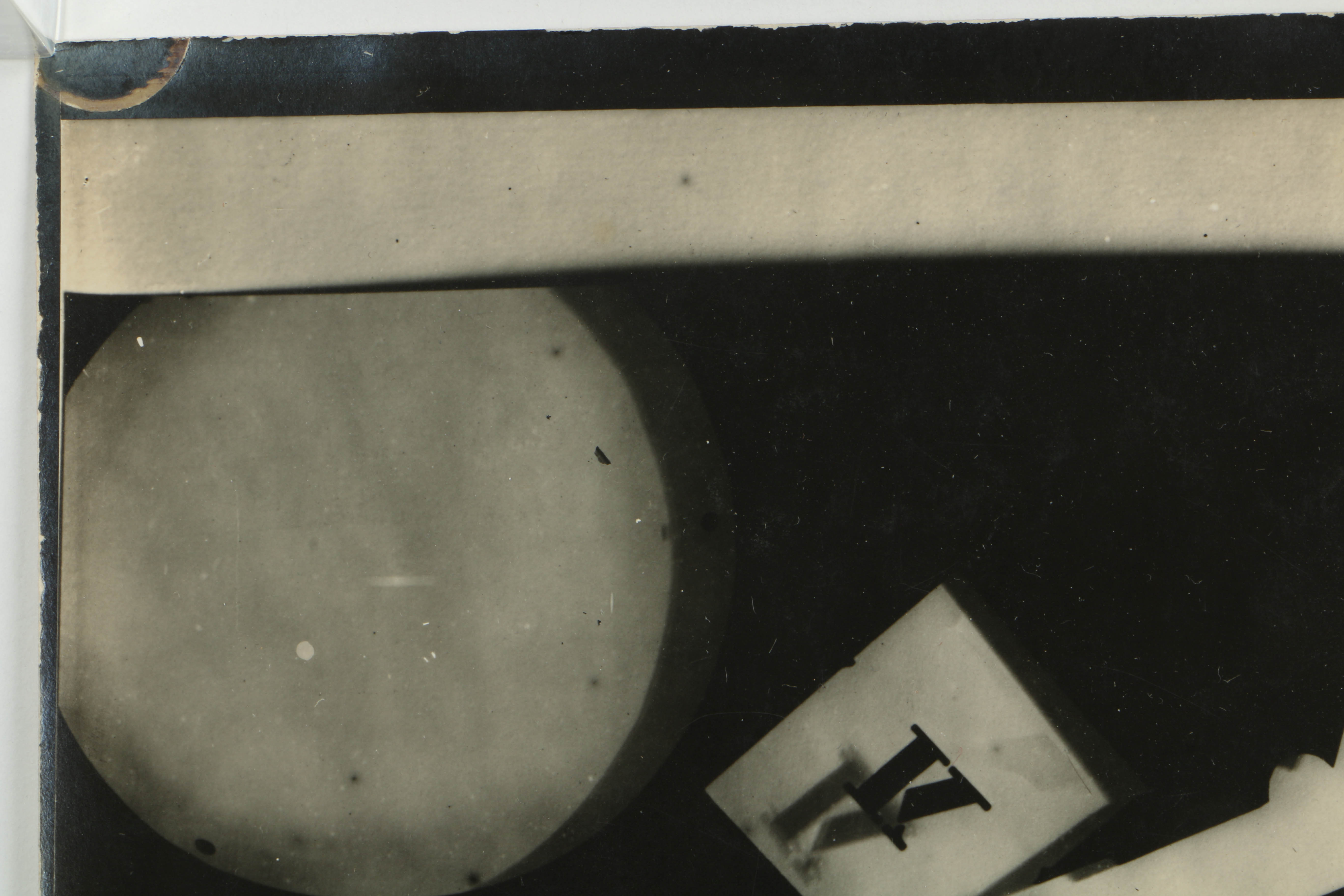 Man Ray 1928 Silver-Gelatin Rayograph with Alphabet Stencils and ...